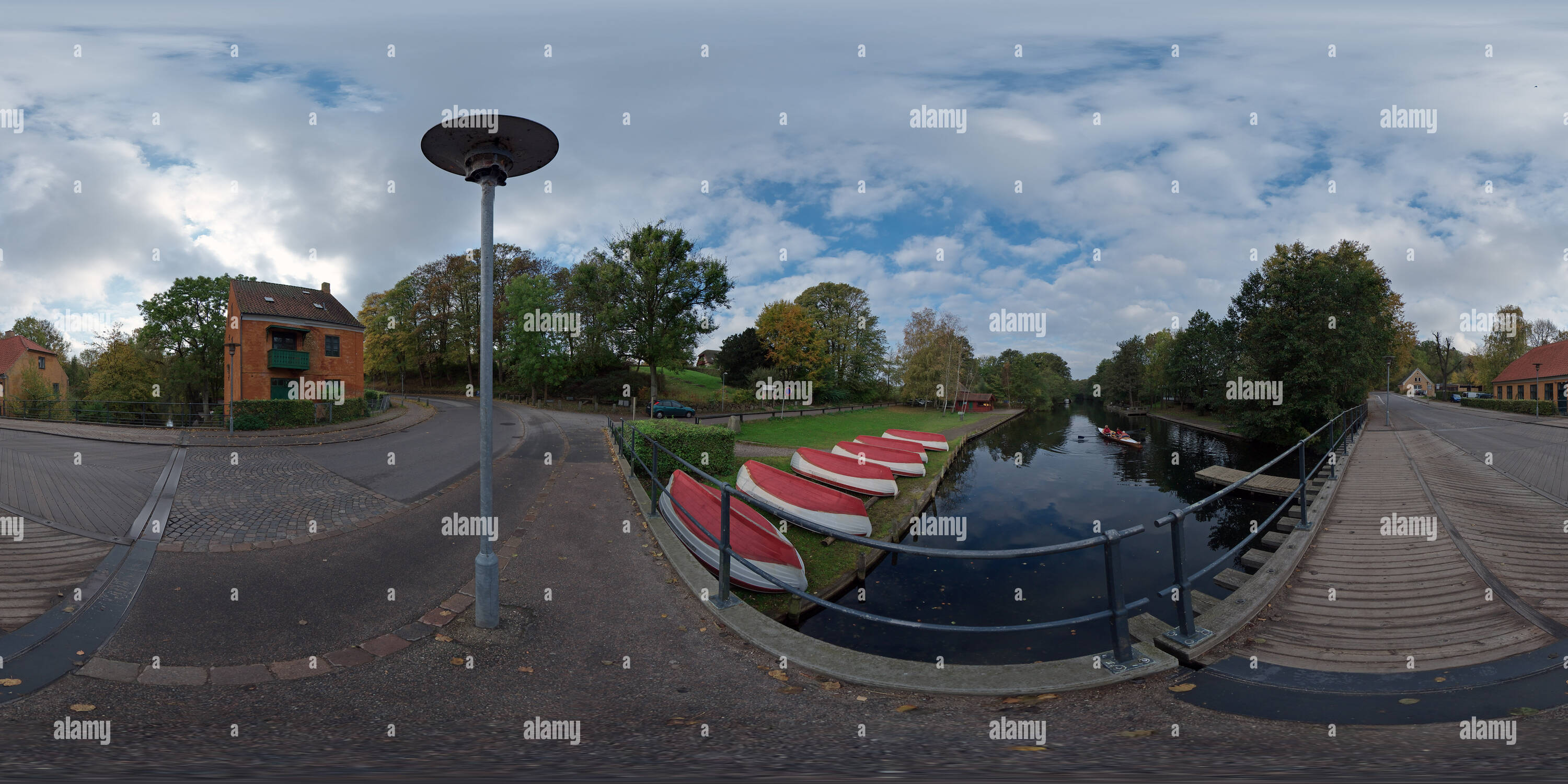 360° view of The Bridge Near Frederiksdal - Alamy