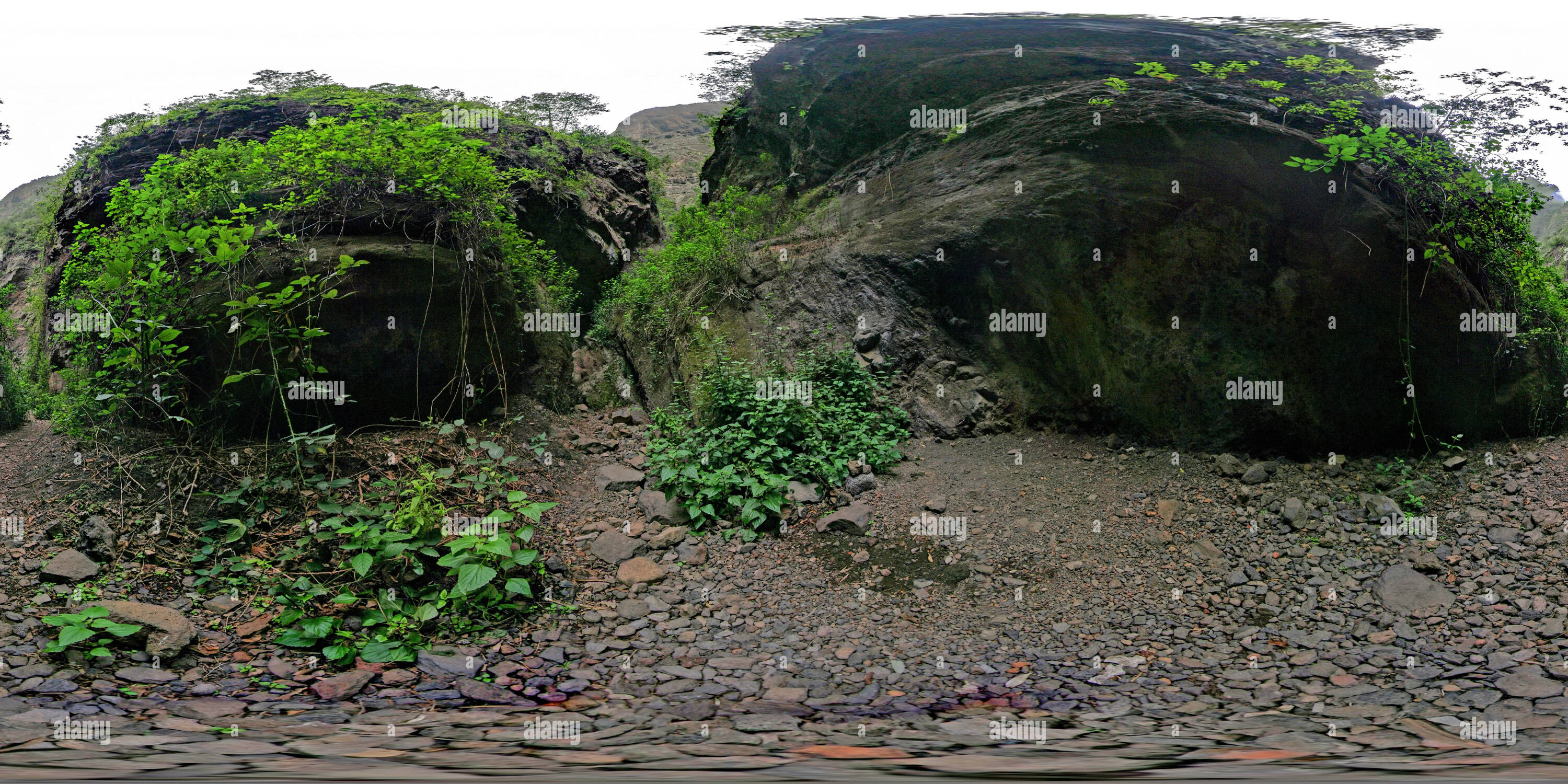 360° view of Panos Guimar Barranco Badajoz 5 - Alamy