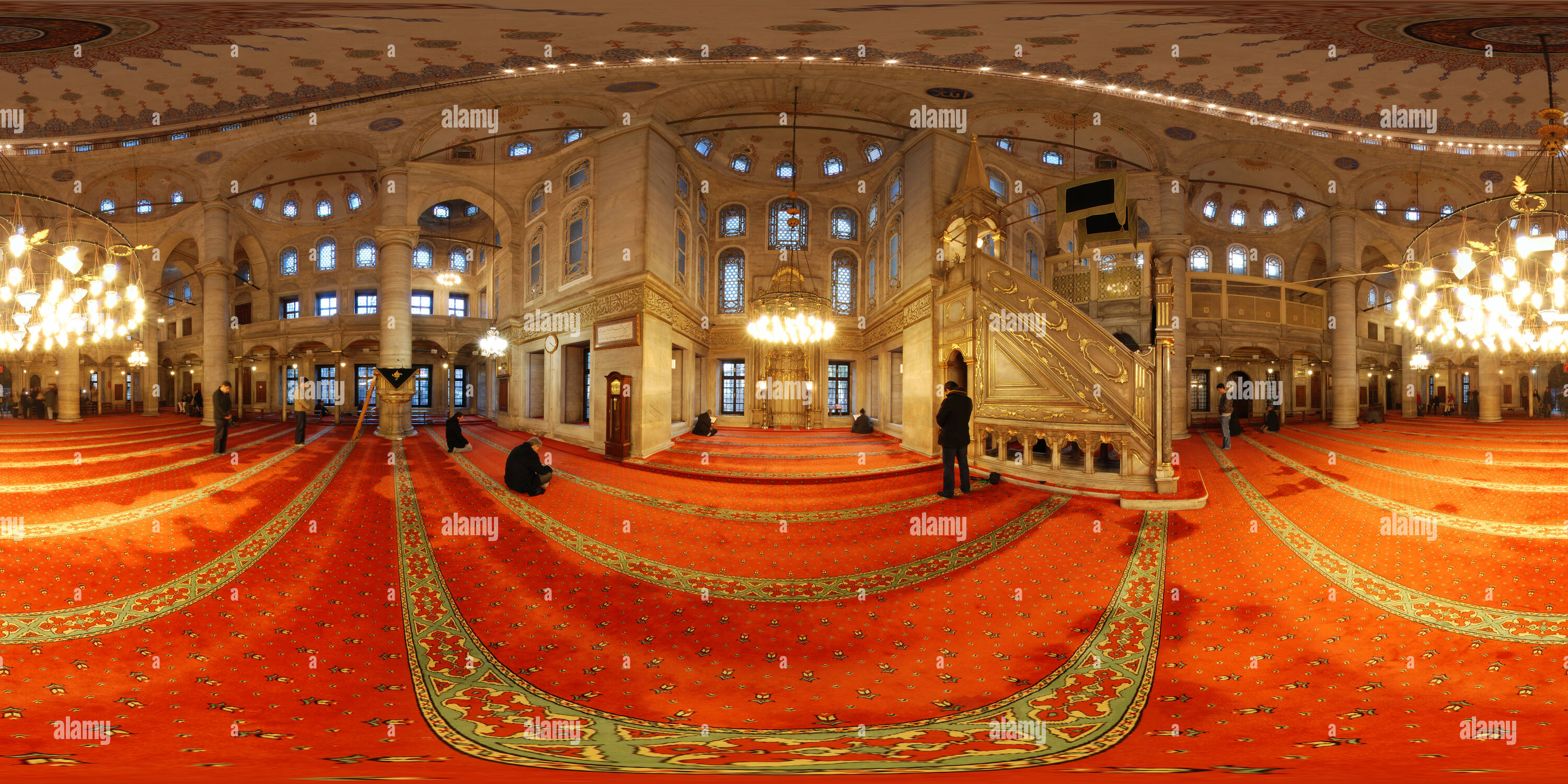 360° view of Eyup Sultan Mosque - Alamy