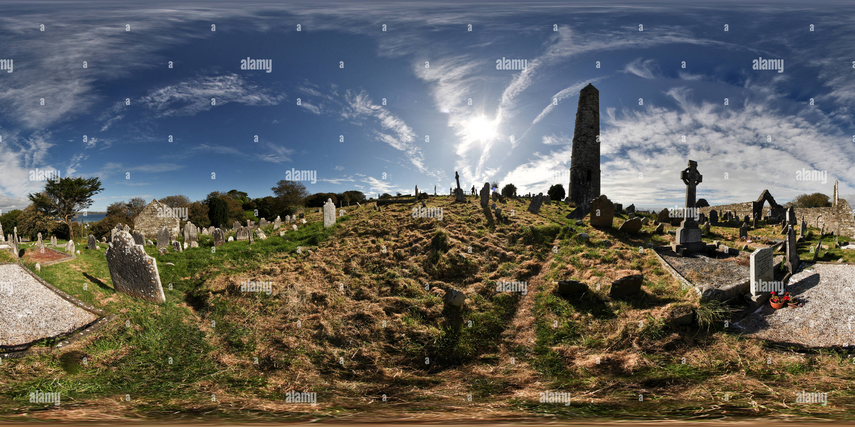 Ardmore old church hi-res stock photography and images - Alamy