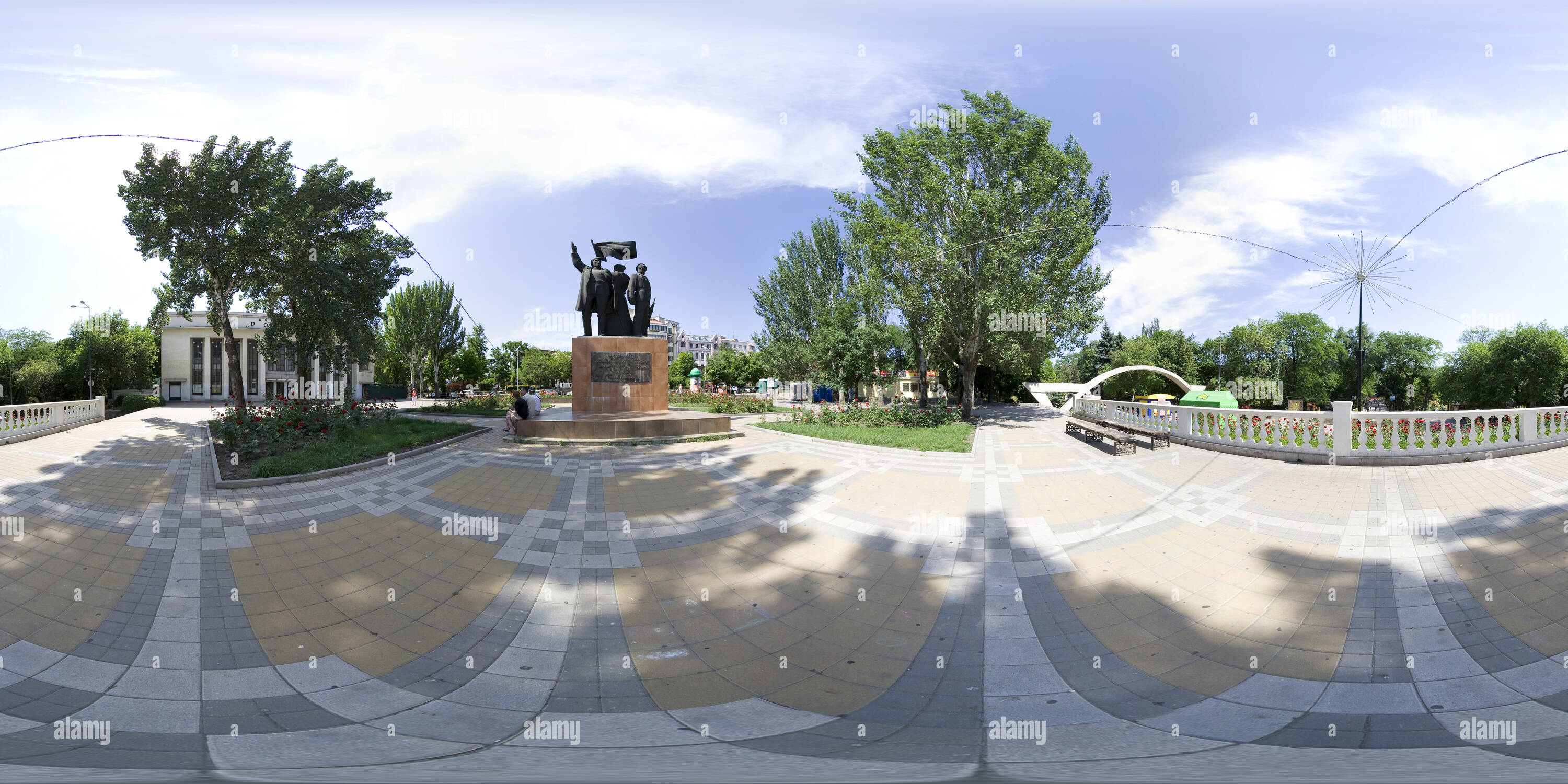 360° view of monument of revolution 1917 - Alamy