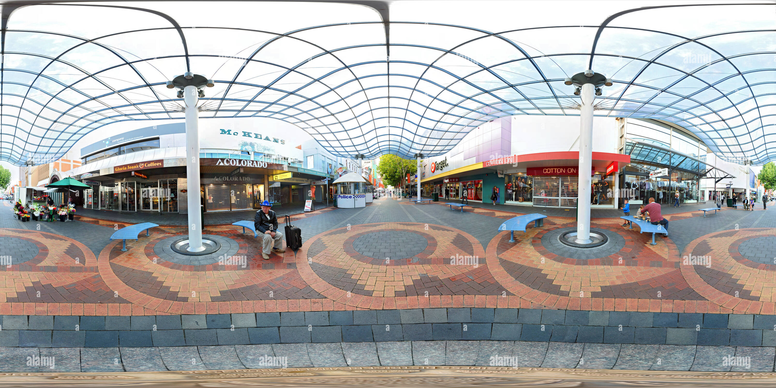 360° view of Elizebeth Street Mall - Alamy