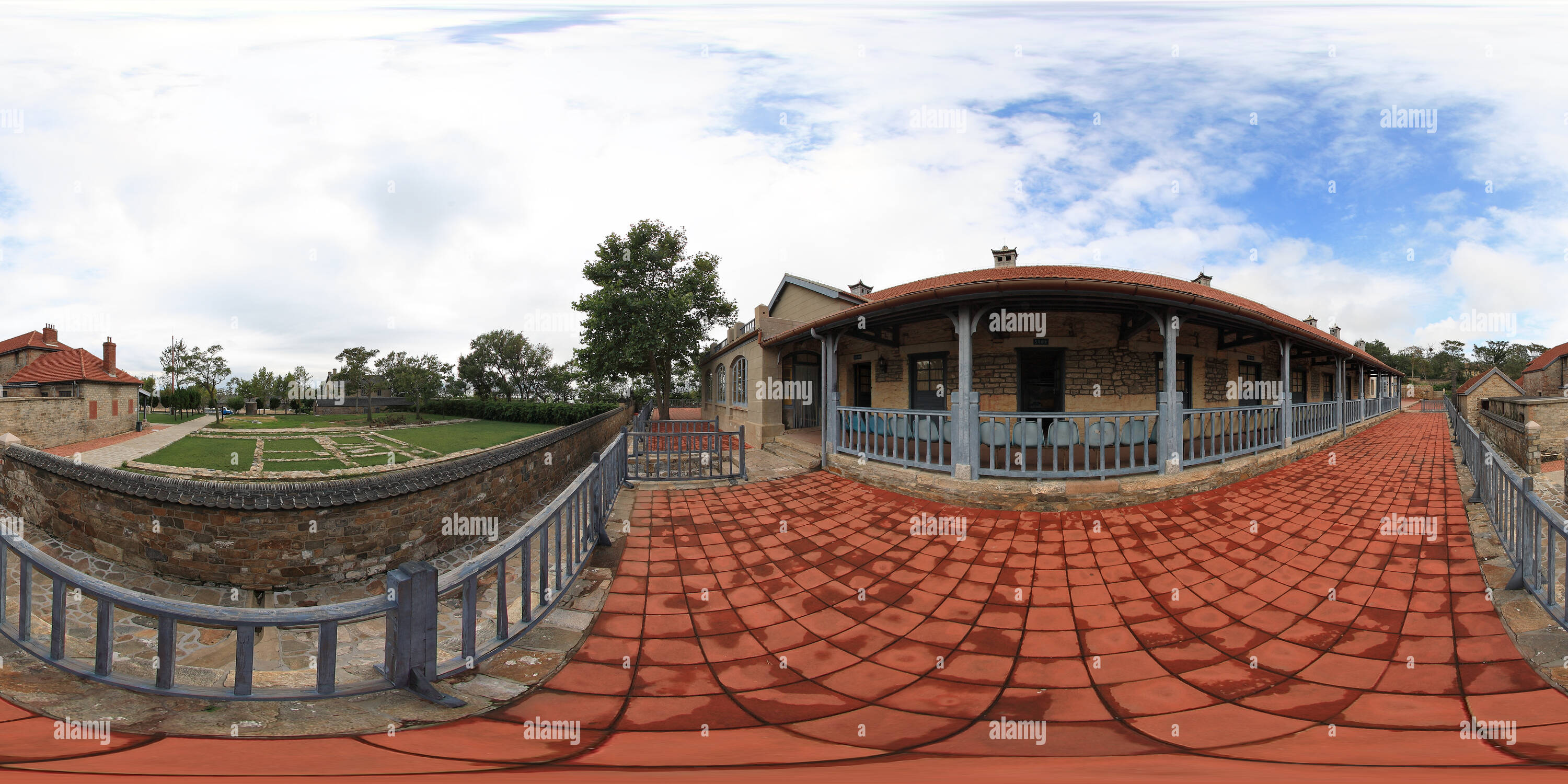 360° view of Weihai, the former British Pacific Fleet - Royal Navy ...