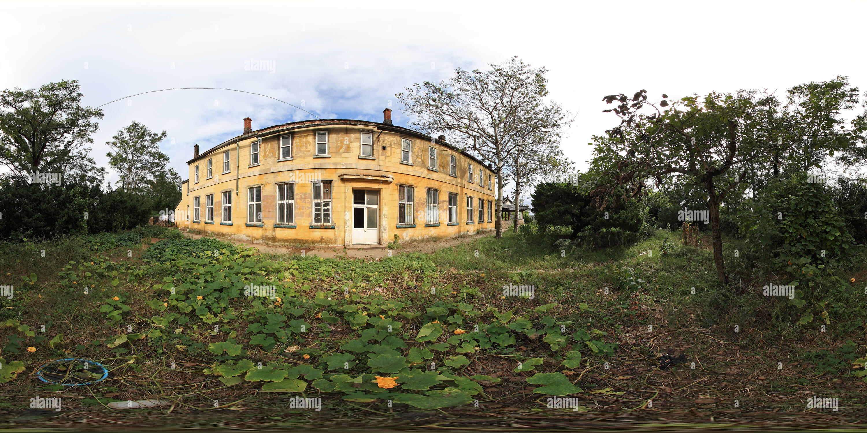 360° view of The former site of the British Pacific Fleet, Weihai - the ...
