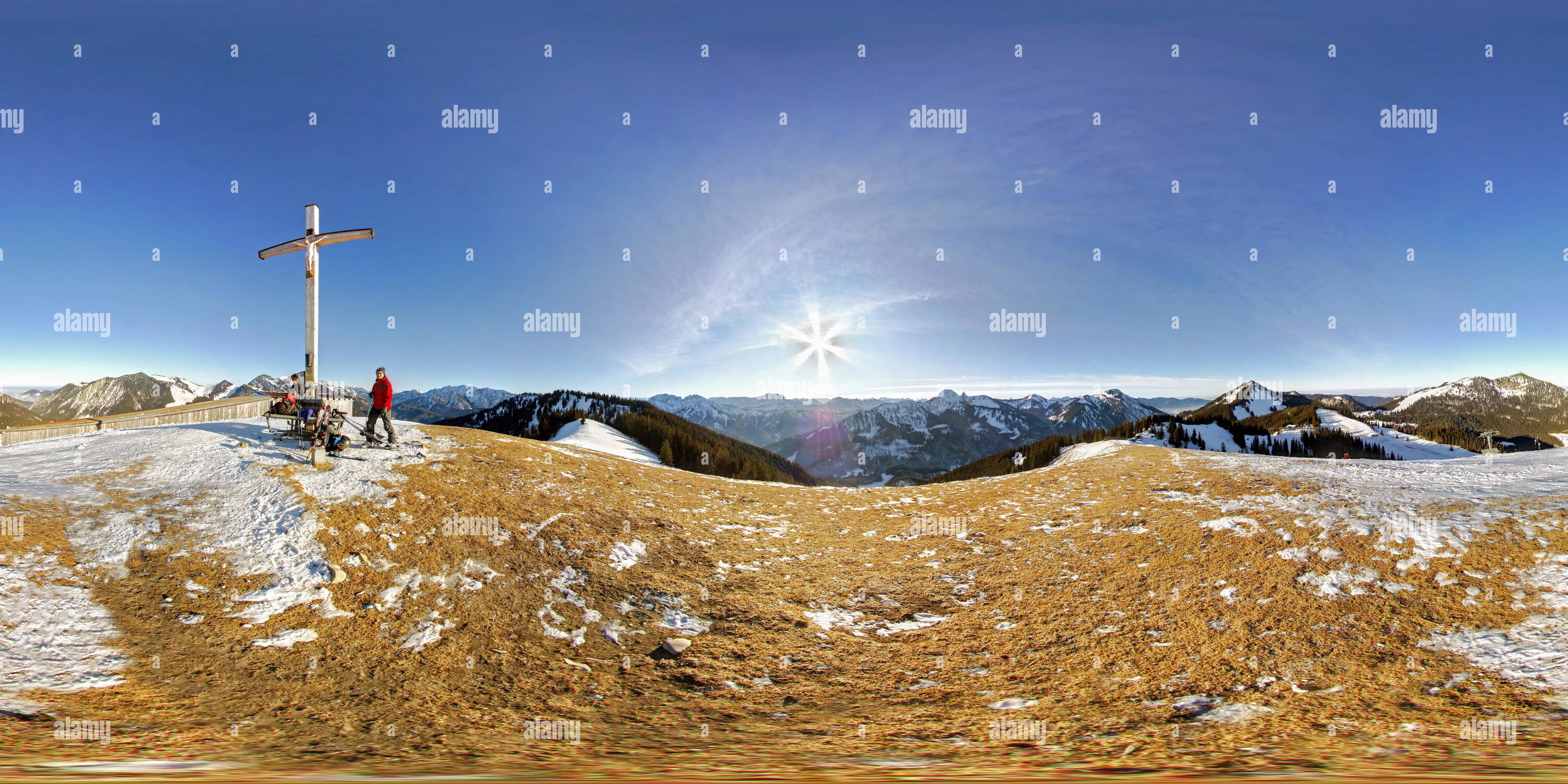 360° view of Rosskopf near Spitzingsee - Alamy