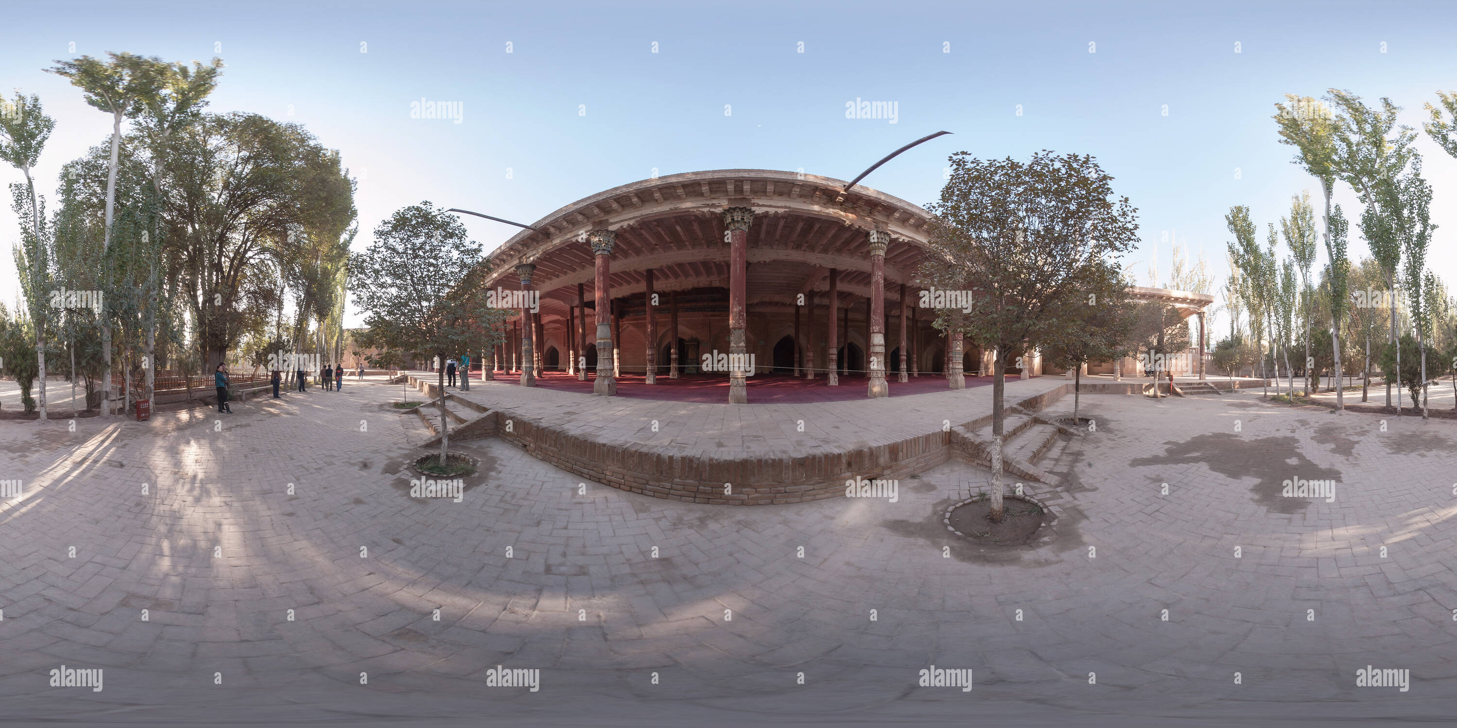 360° view of Kashi Fill Mosque-2007 - Alamy