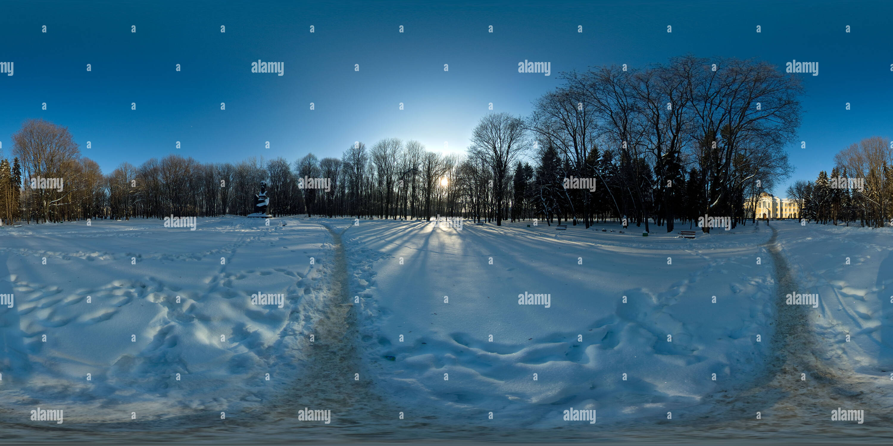 360° view of Public garden near K. D. Glinka Voronezh State Agrarian ...