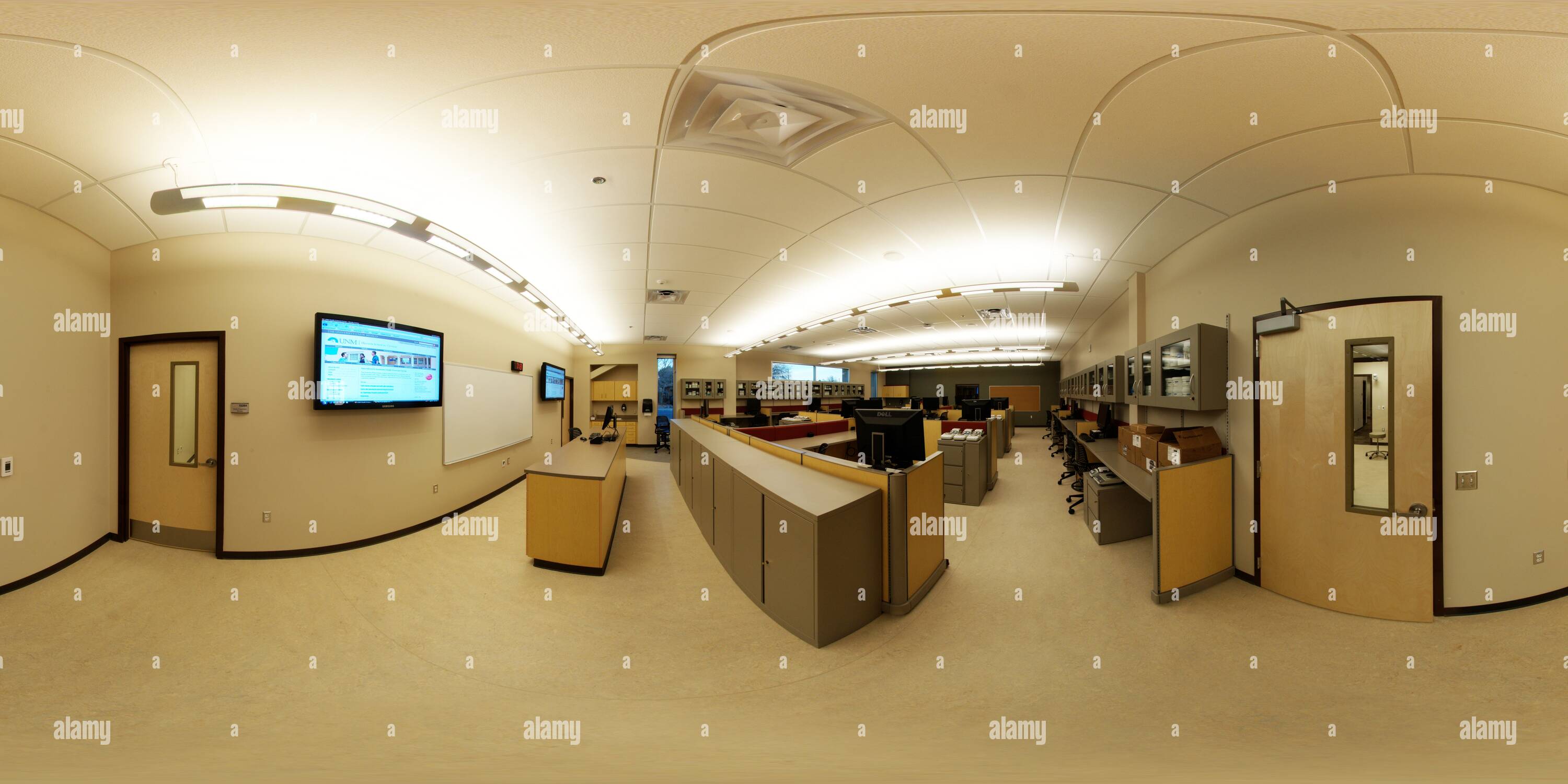 360° view of University of New Mexico Community Pharmacy Classroom - Alamy