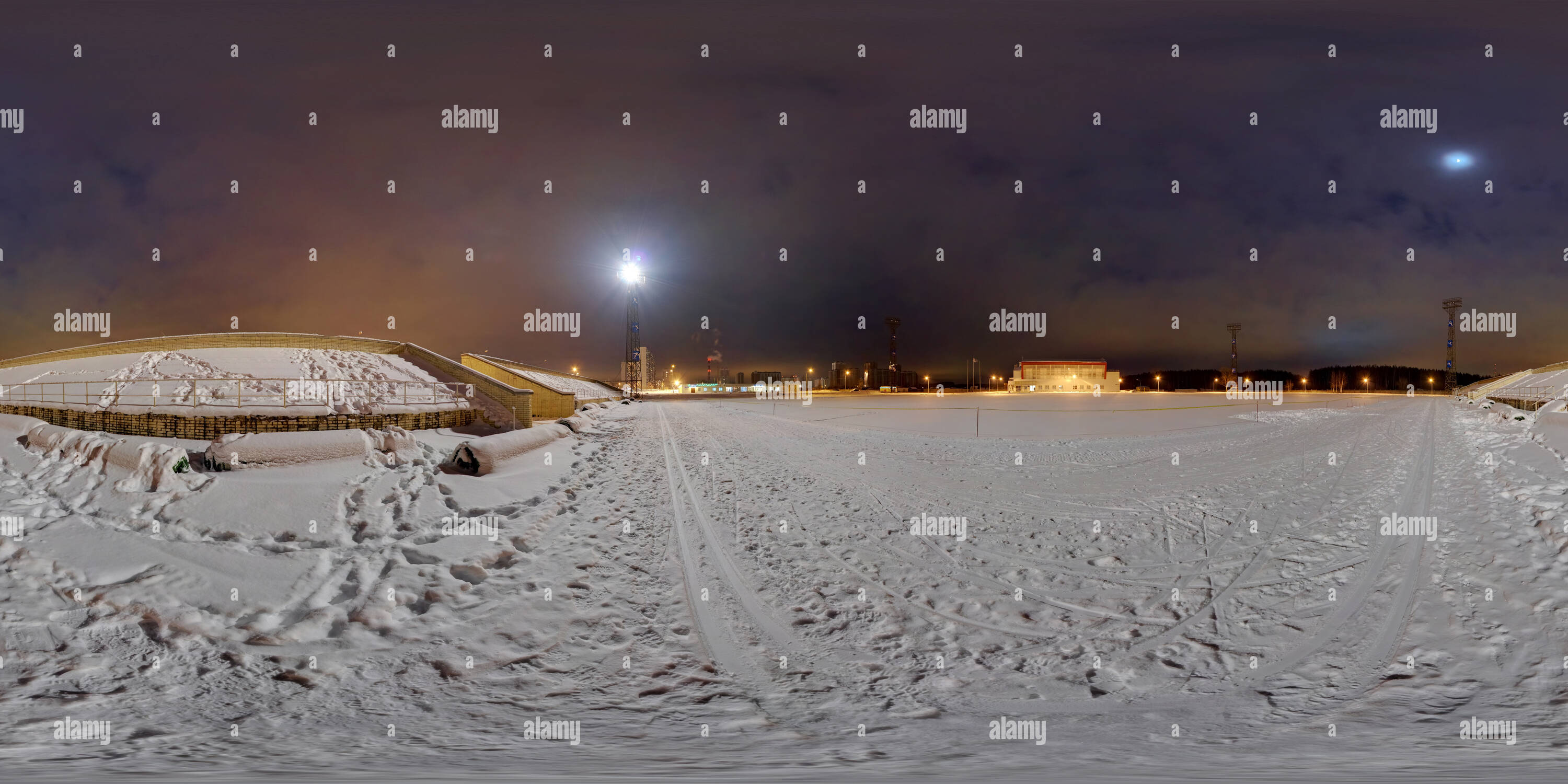 360° view of Stadium in Vostochny - Alamy