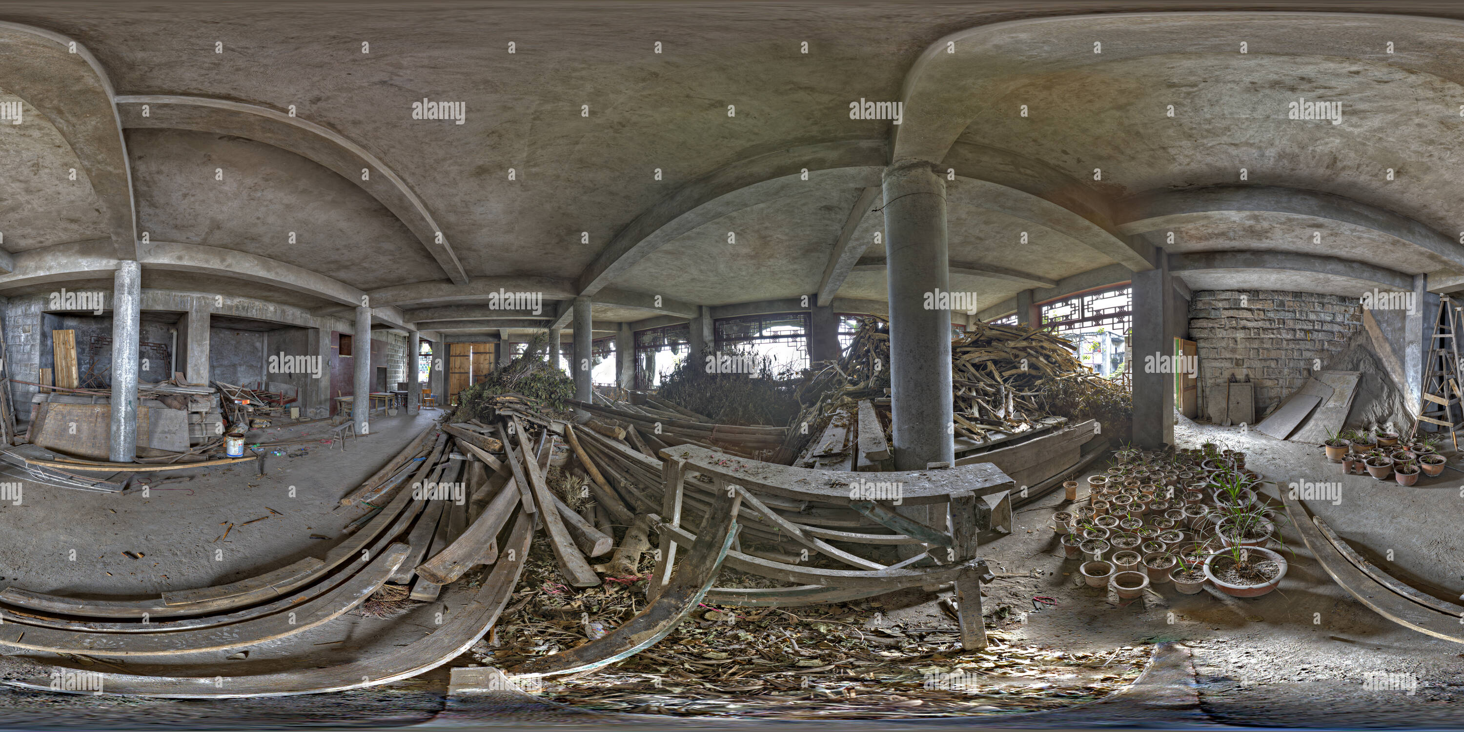 360° view of [HDR VR] OldTemple-Chongqing-China - Alamy