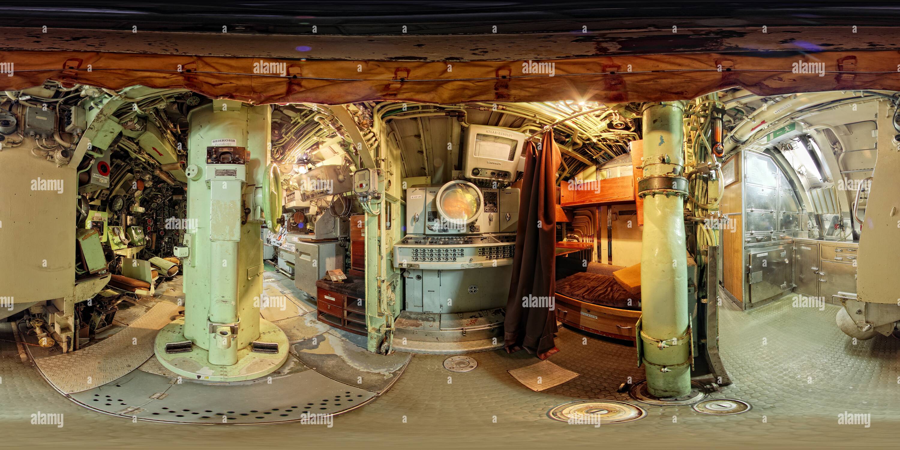 360° view of Uboot U9 Speyer Zentrale - Alamy