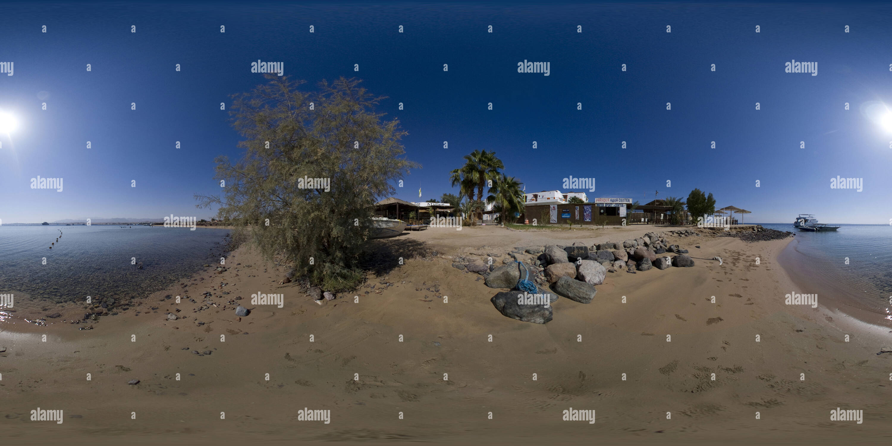 360° view of Paradise Beach Safaga - Alamy