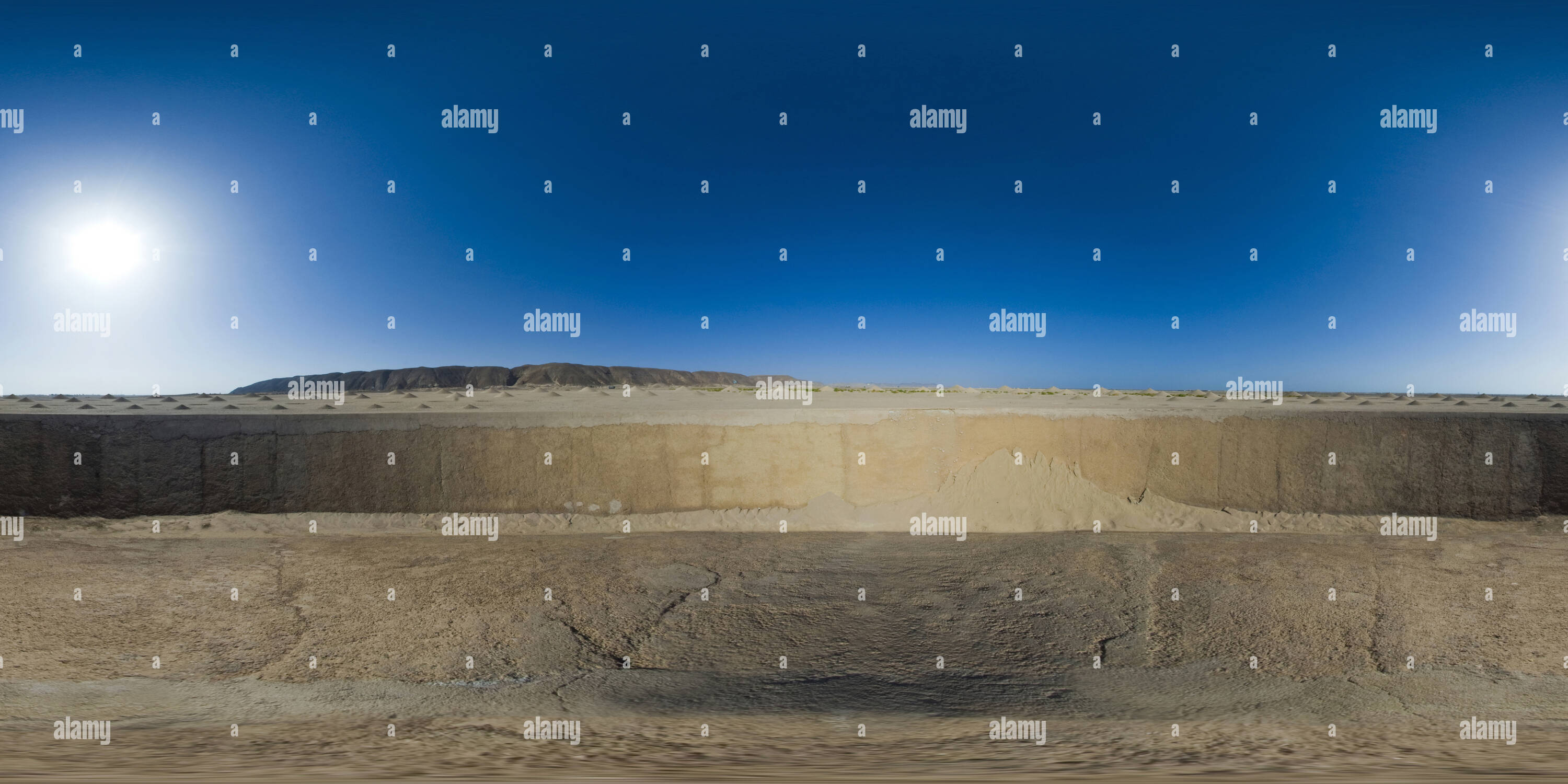 360° view of Desert Breath sculpture - Alamy