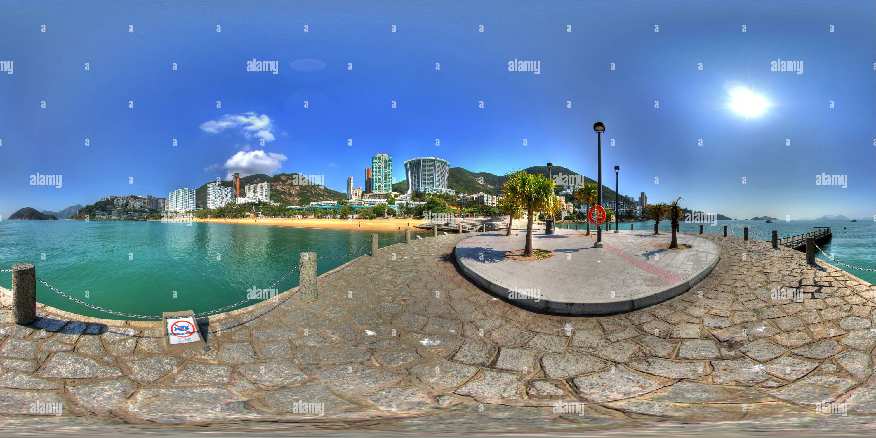 360° view of Hong Kong Repulse bay - Alamy
