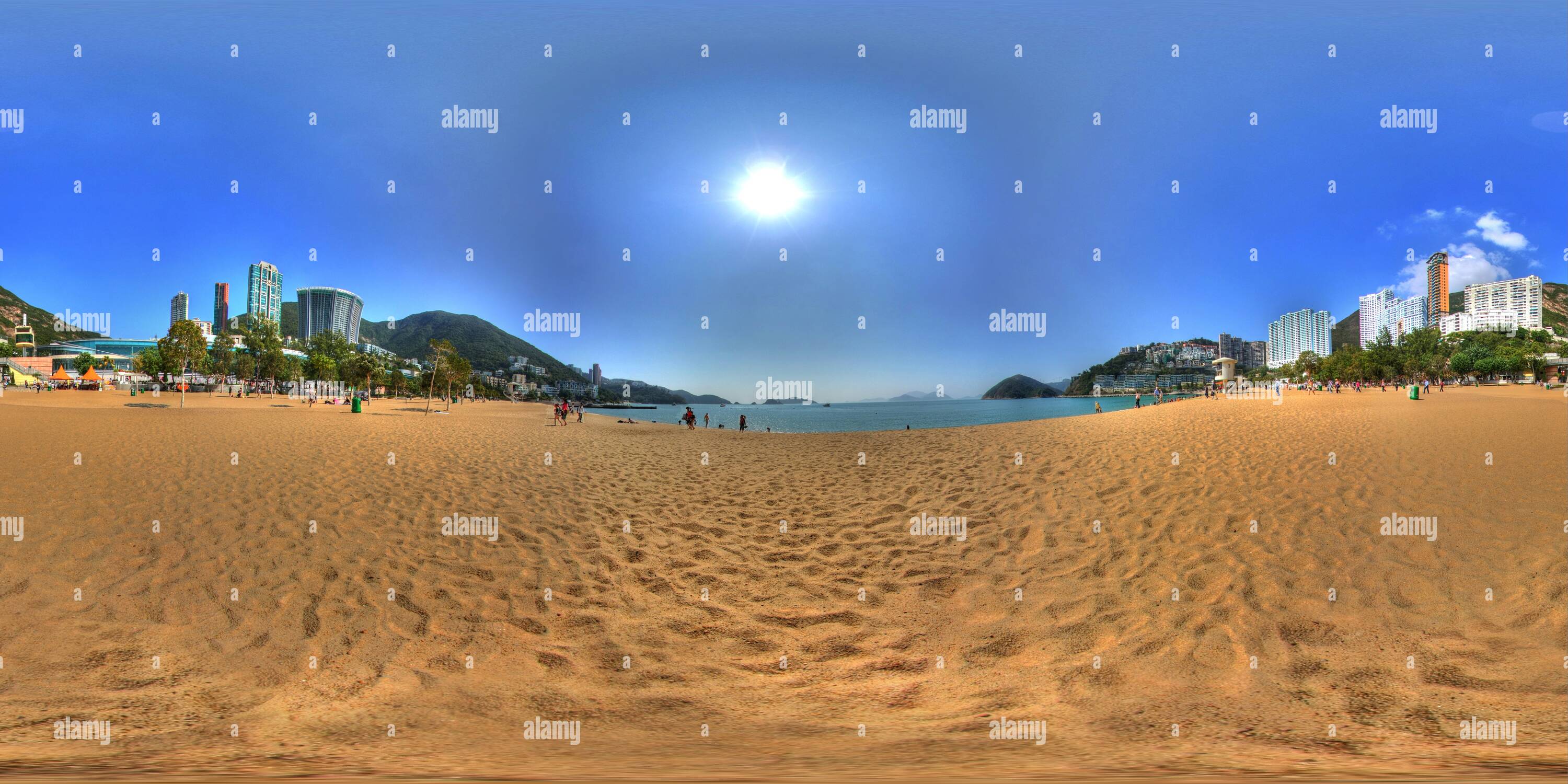 360° view of Hong Kong Repulse bay beach 1 - Alamy