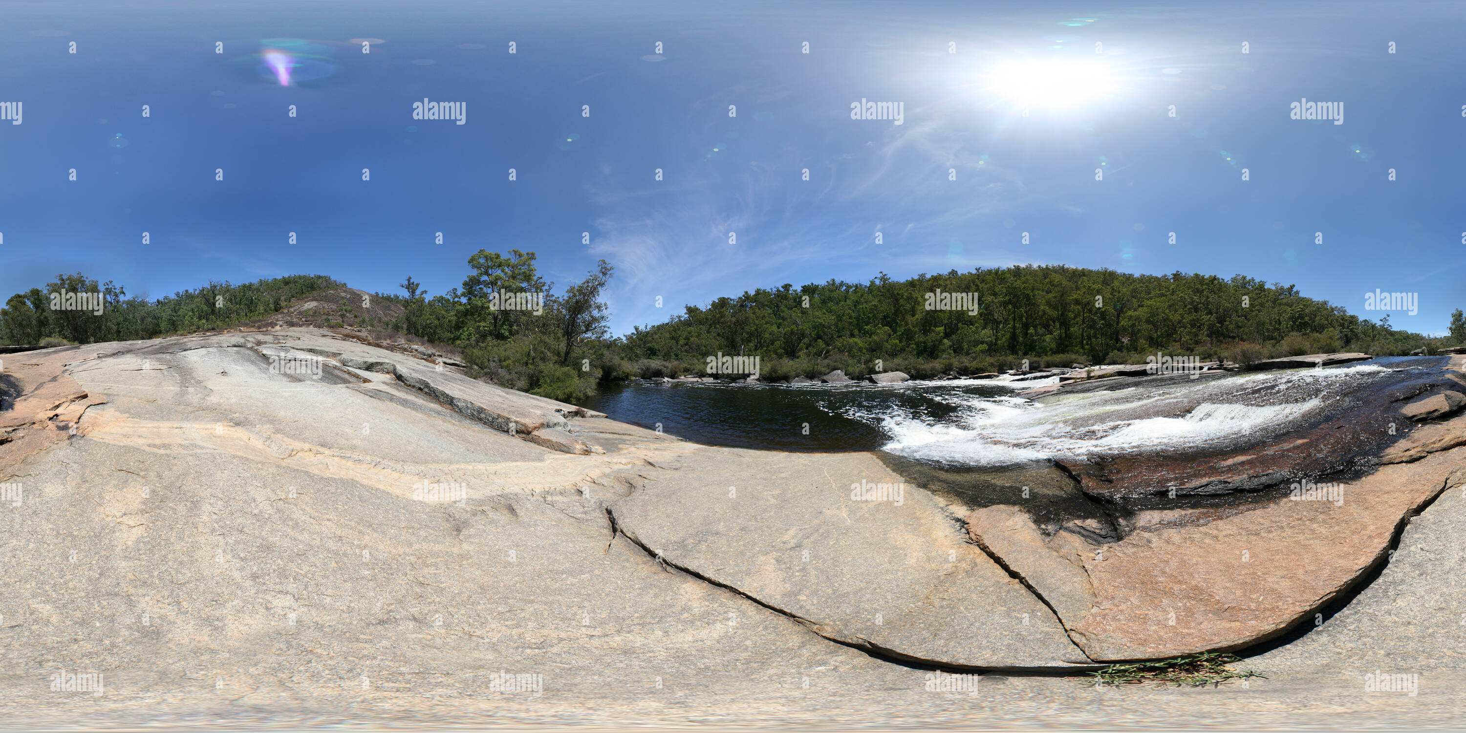 360° view of Panorama - Collie River - Alamy