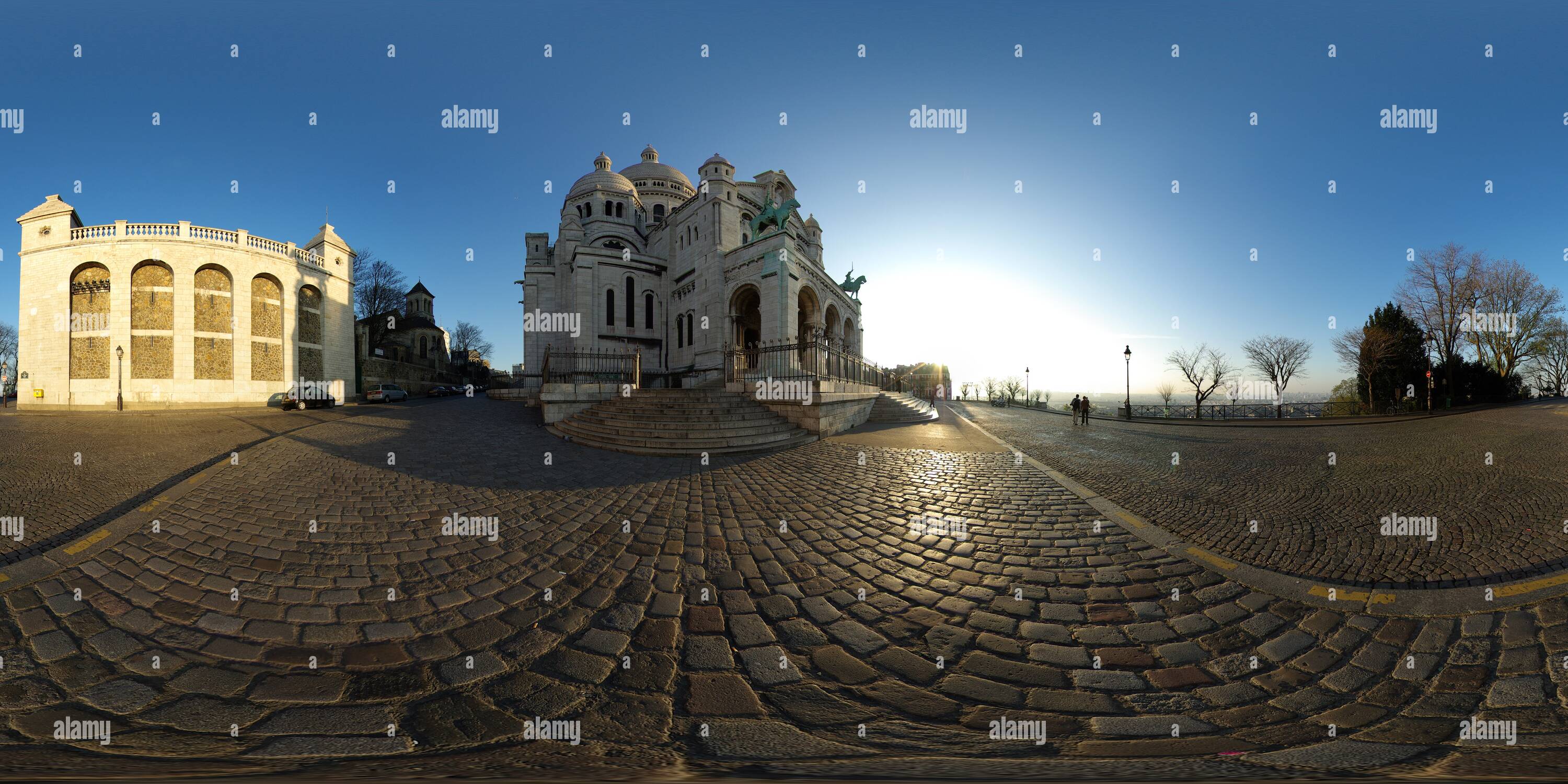 360° view of Sacré Coeur, South-West angle - Alamy