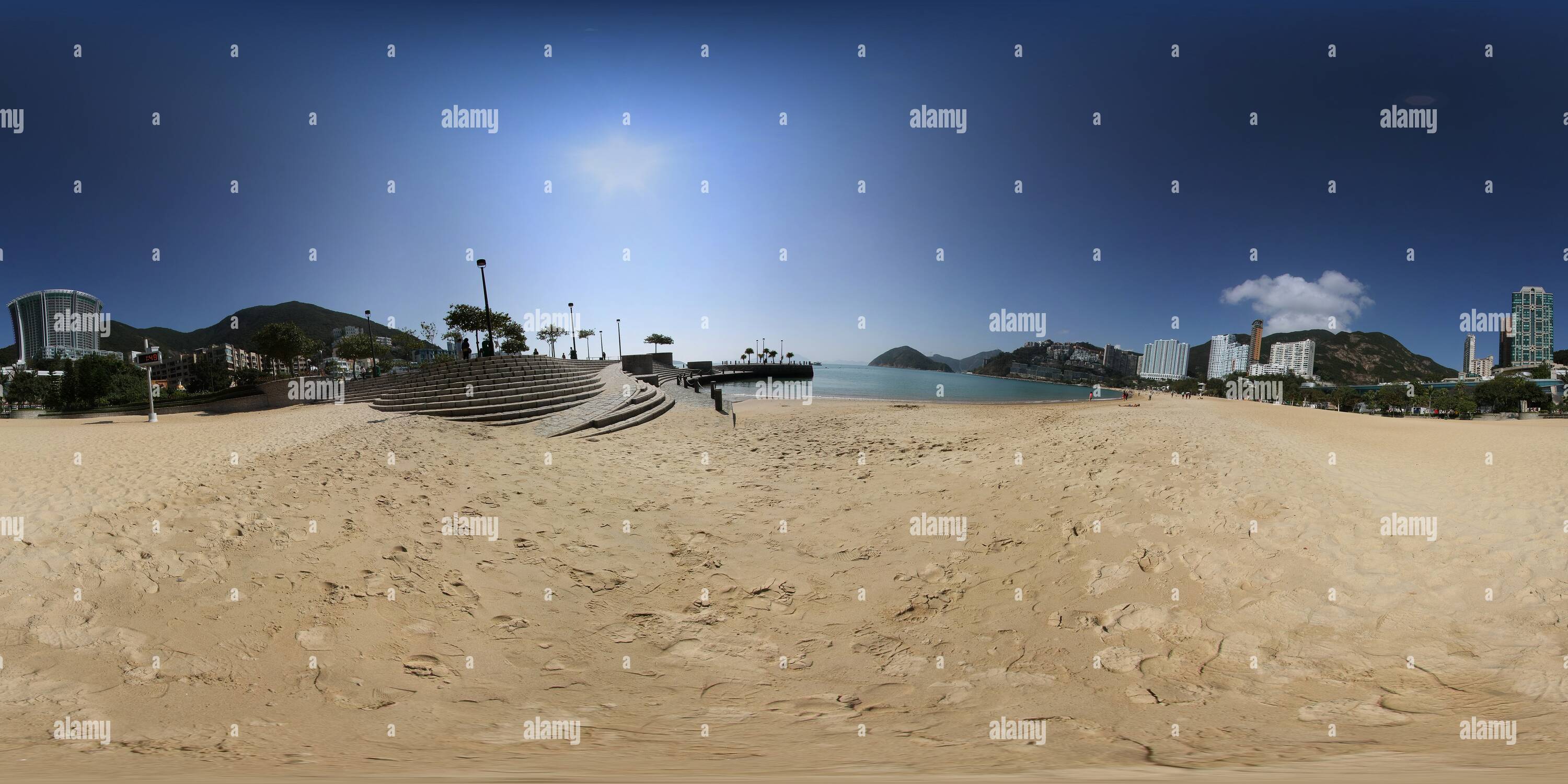 360° view of Hong Kong Repulse bay beach 2 - Alamy