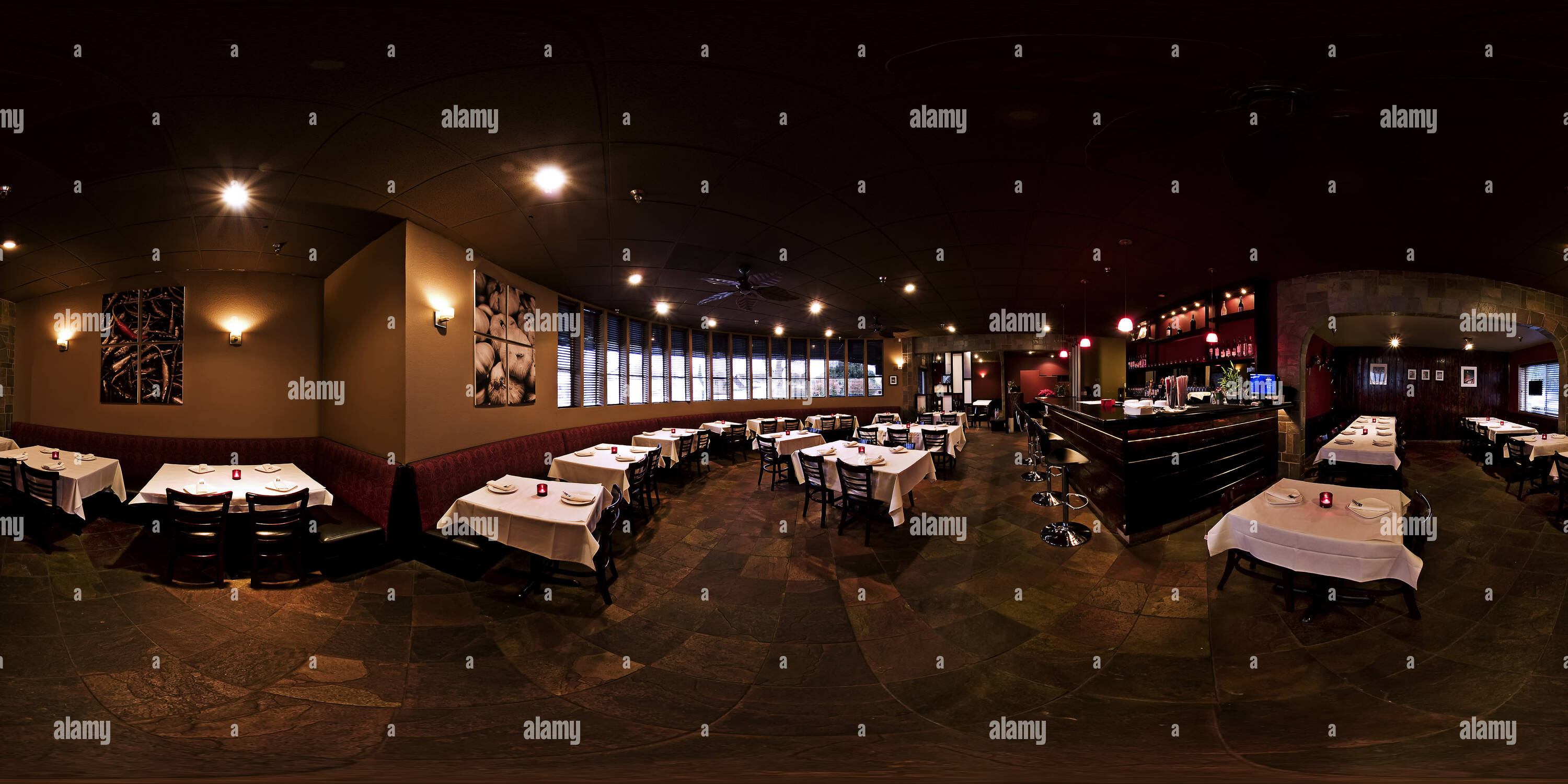 360° view of Shana Thai Restaurant - Alamy