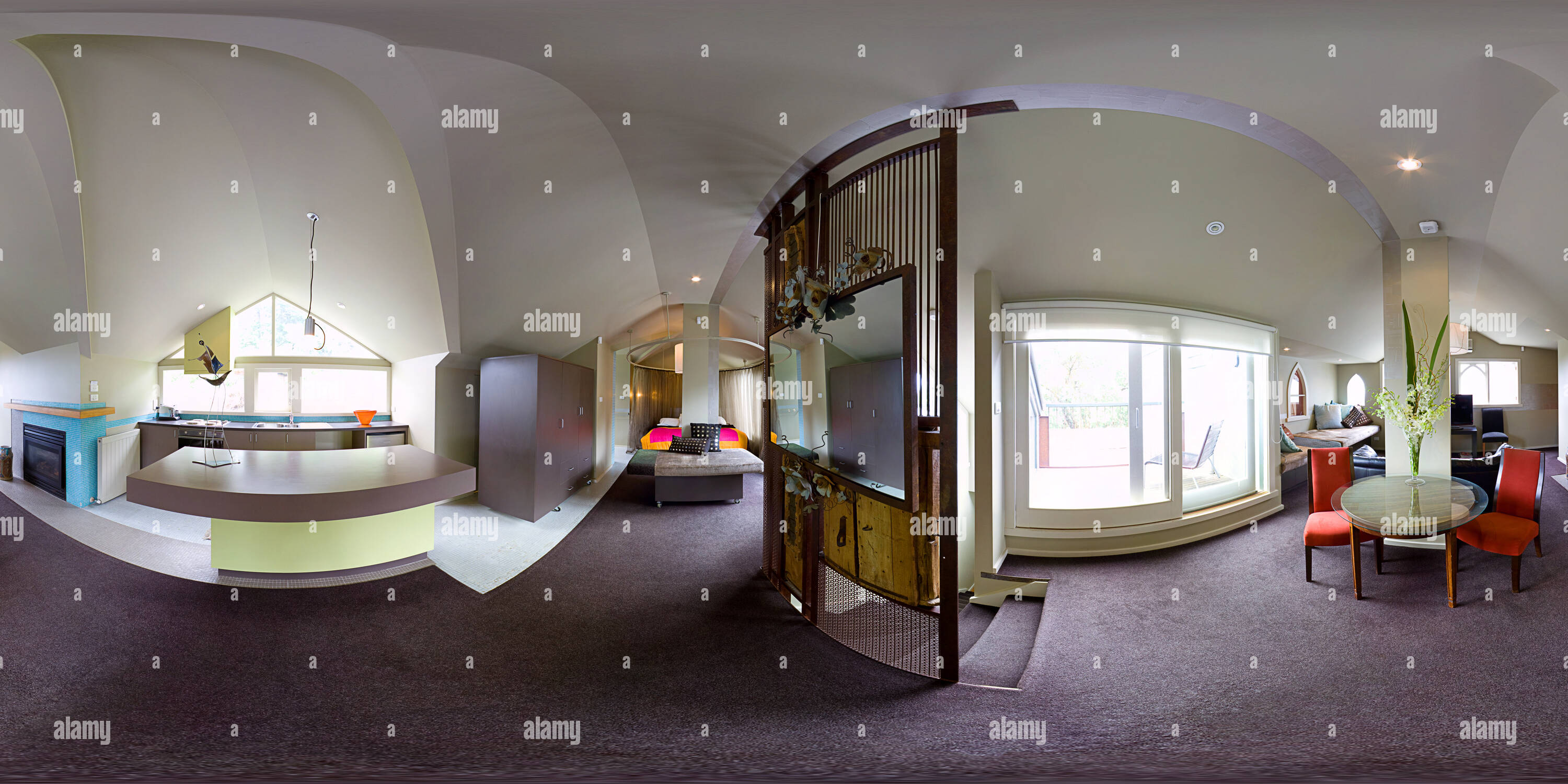 360° view of The Convent Gallery - The Penthouse - Daylesford, Victoria ...