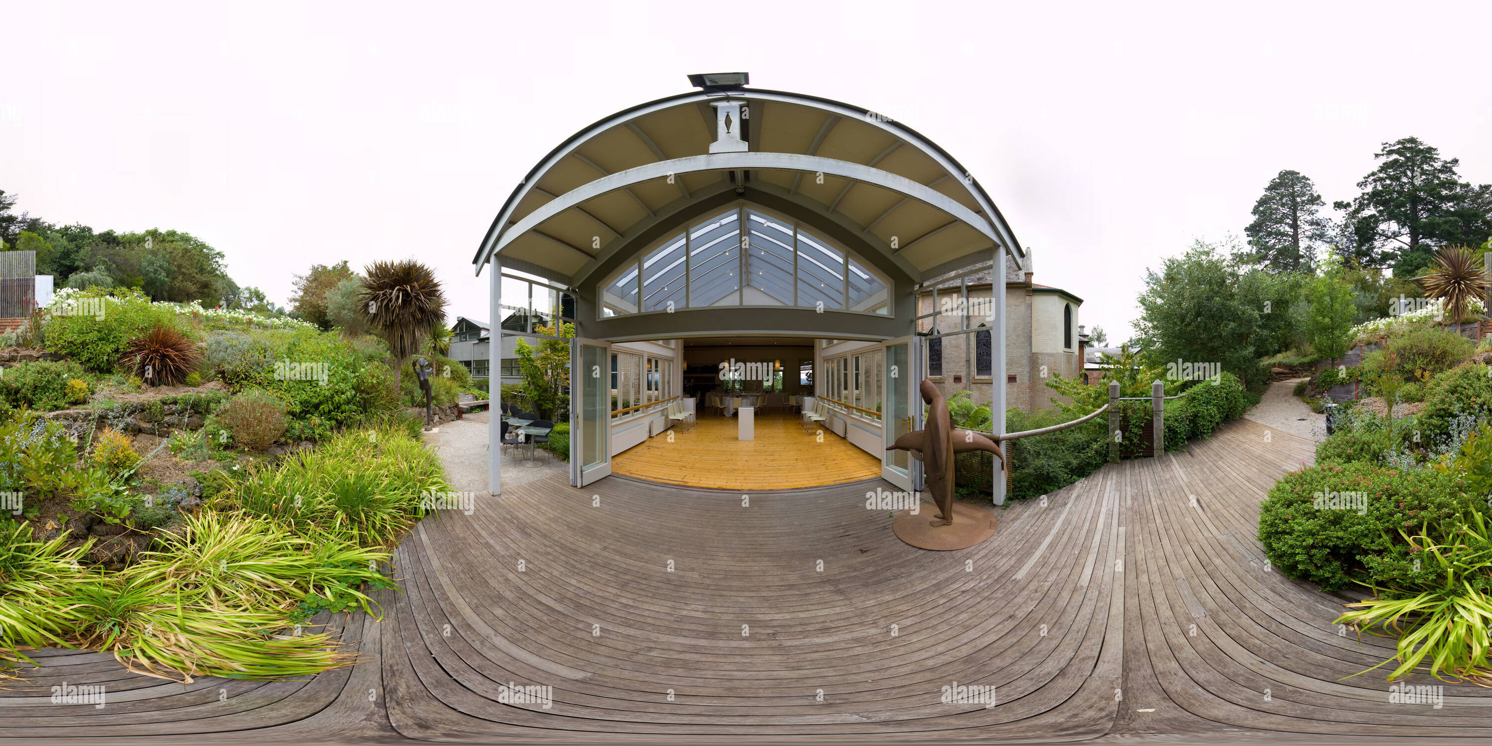 360° view of The Convent Gallery - St. Lawrence Room Rear Decking ...