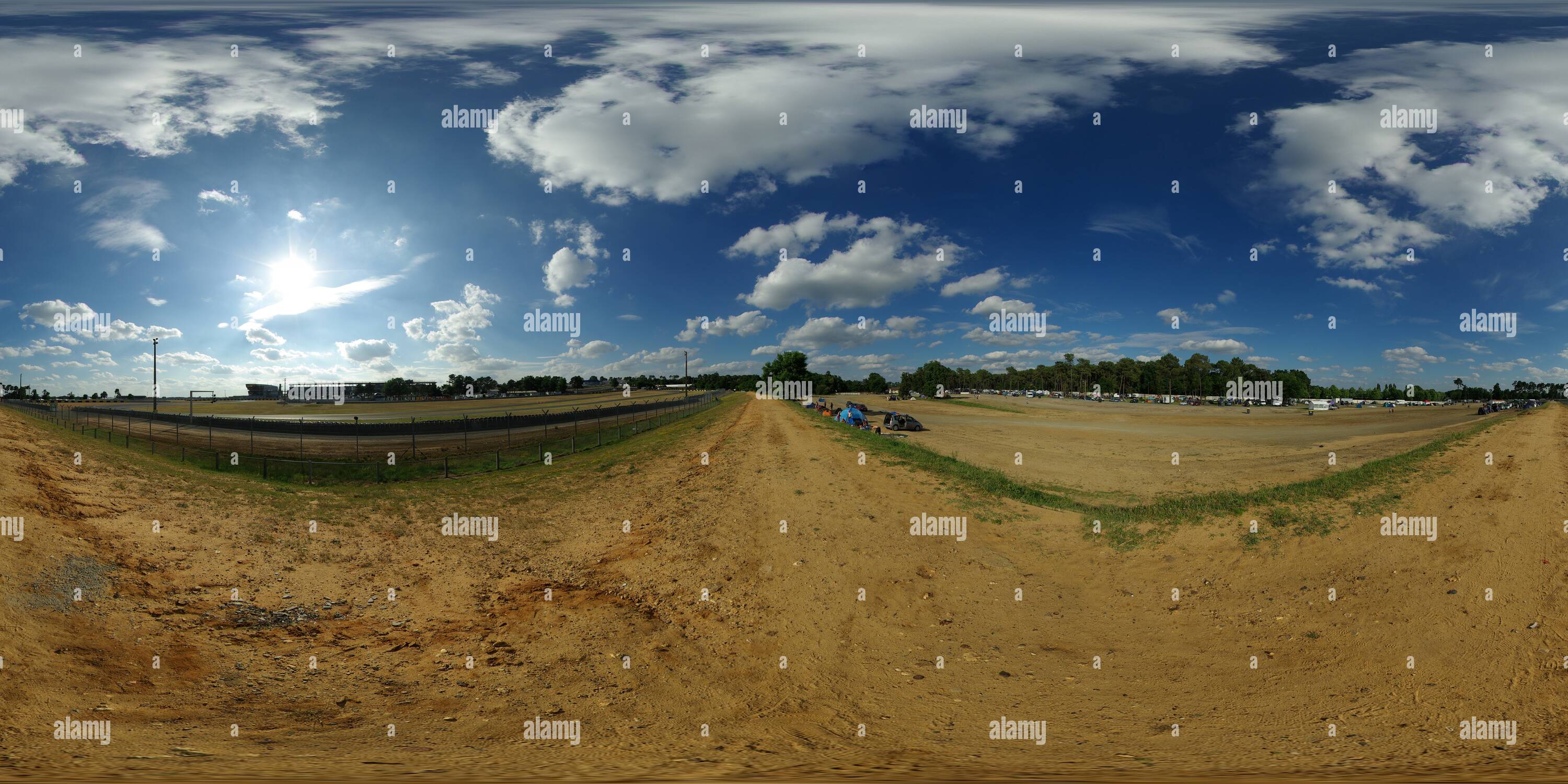 360° view of Circuit du Mans - Alamy