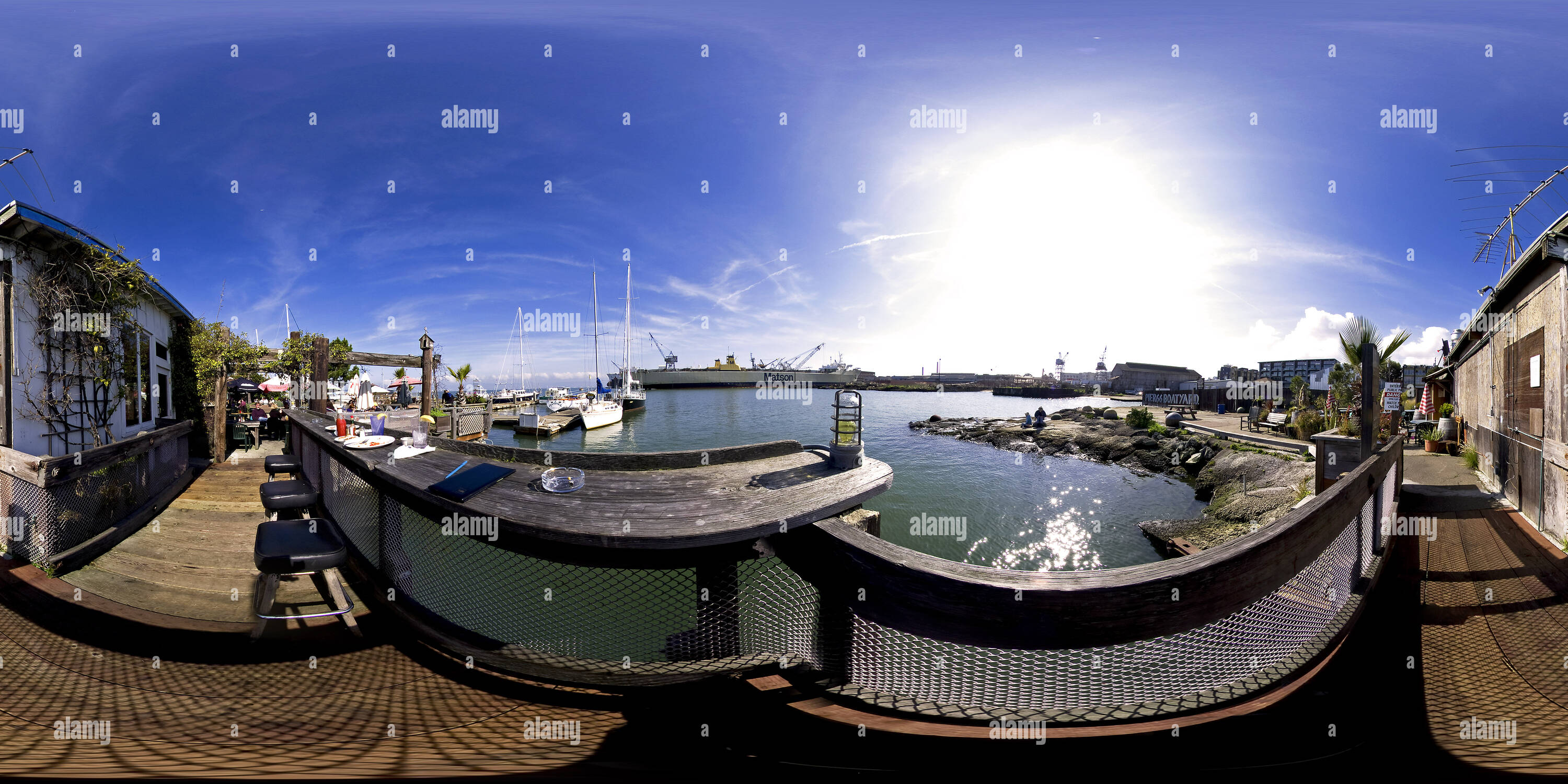 360° view of Ramp Restaurant San francisco - Alamy