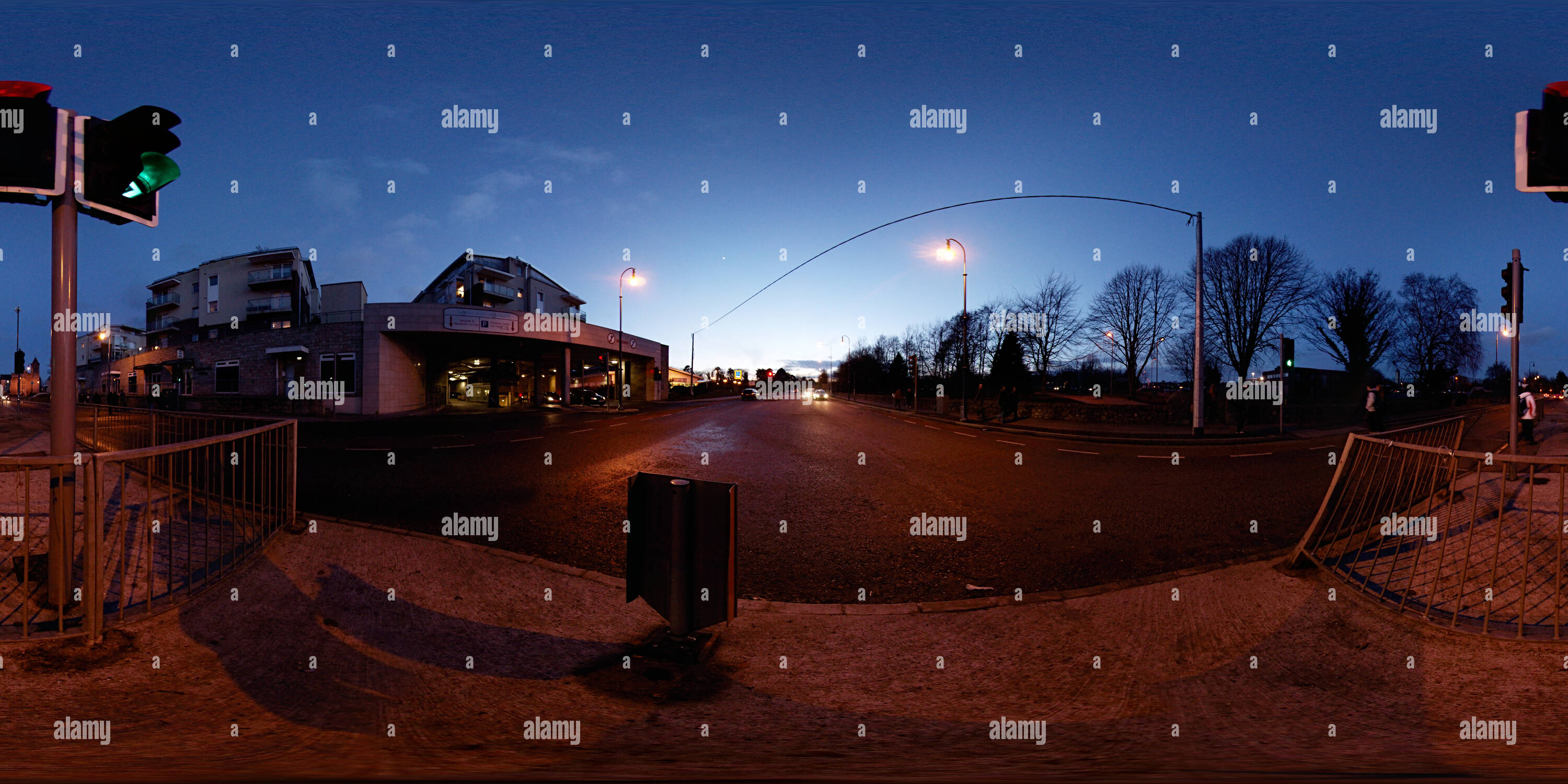 360° view of Twilight in Maynooth - Alamy
