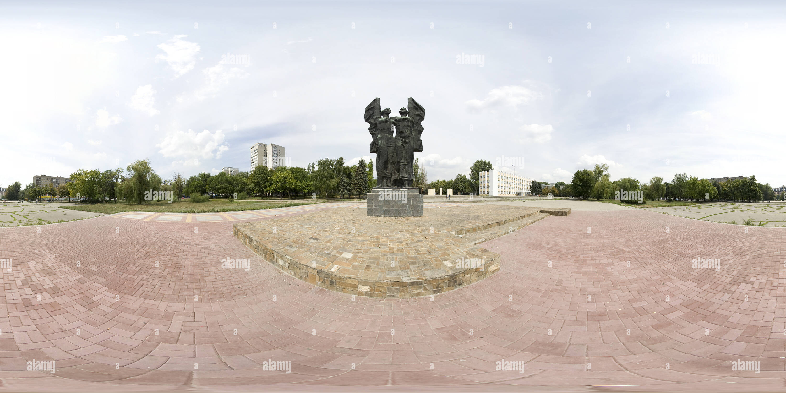 360° view of Monument of friendship - Alamy