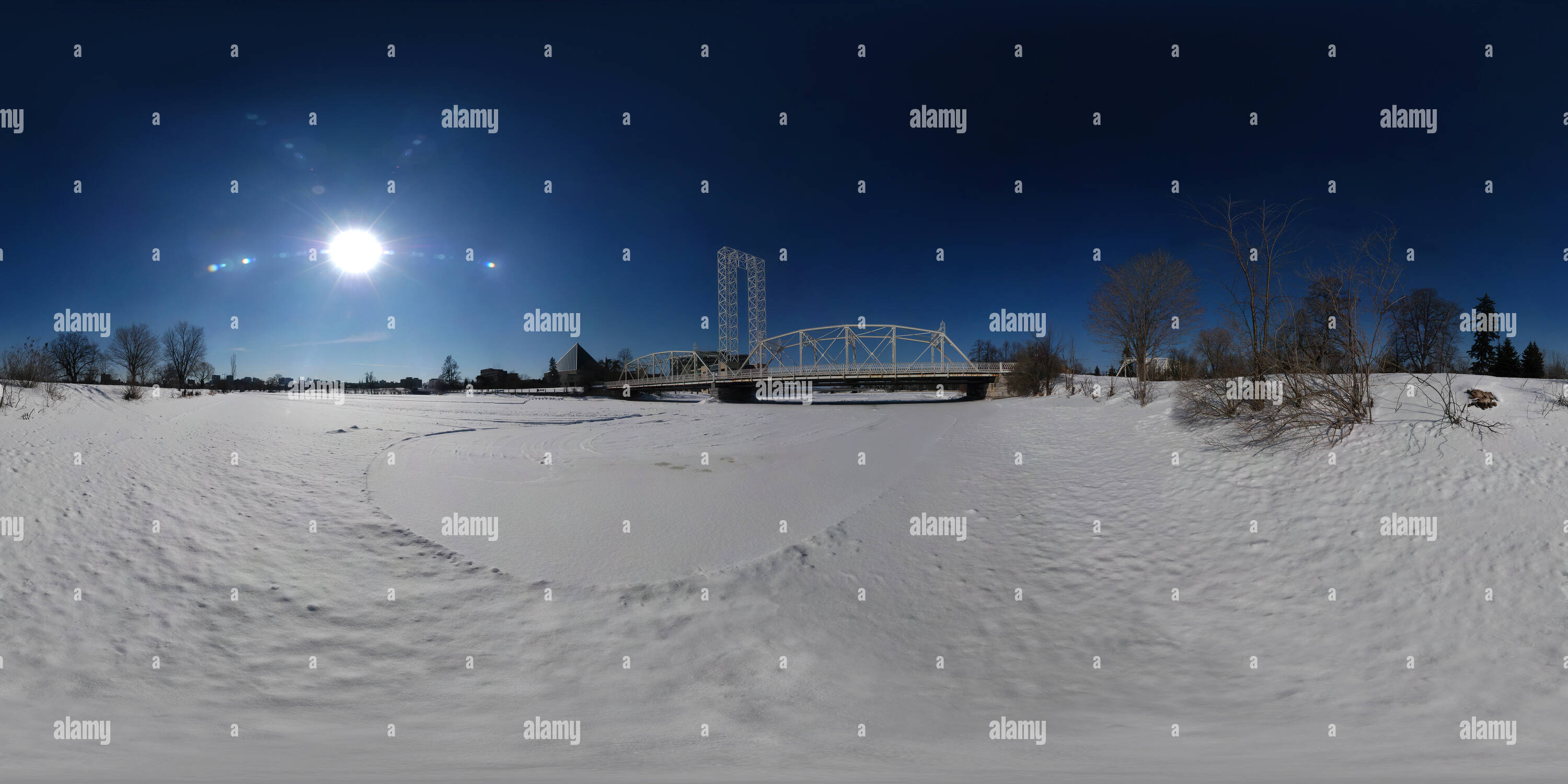 Minto bridge over rideau river hi-res stock photography and images - Alamy
