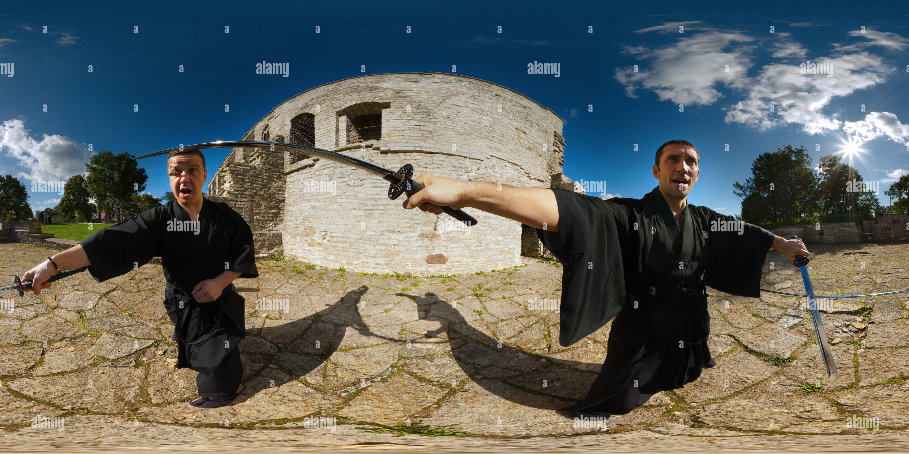 360° view of Estonian Masters of Sport Chanbara (Spochan): Sergei ...