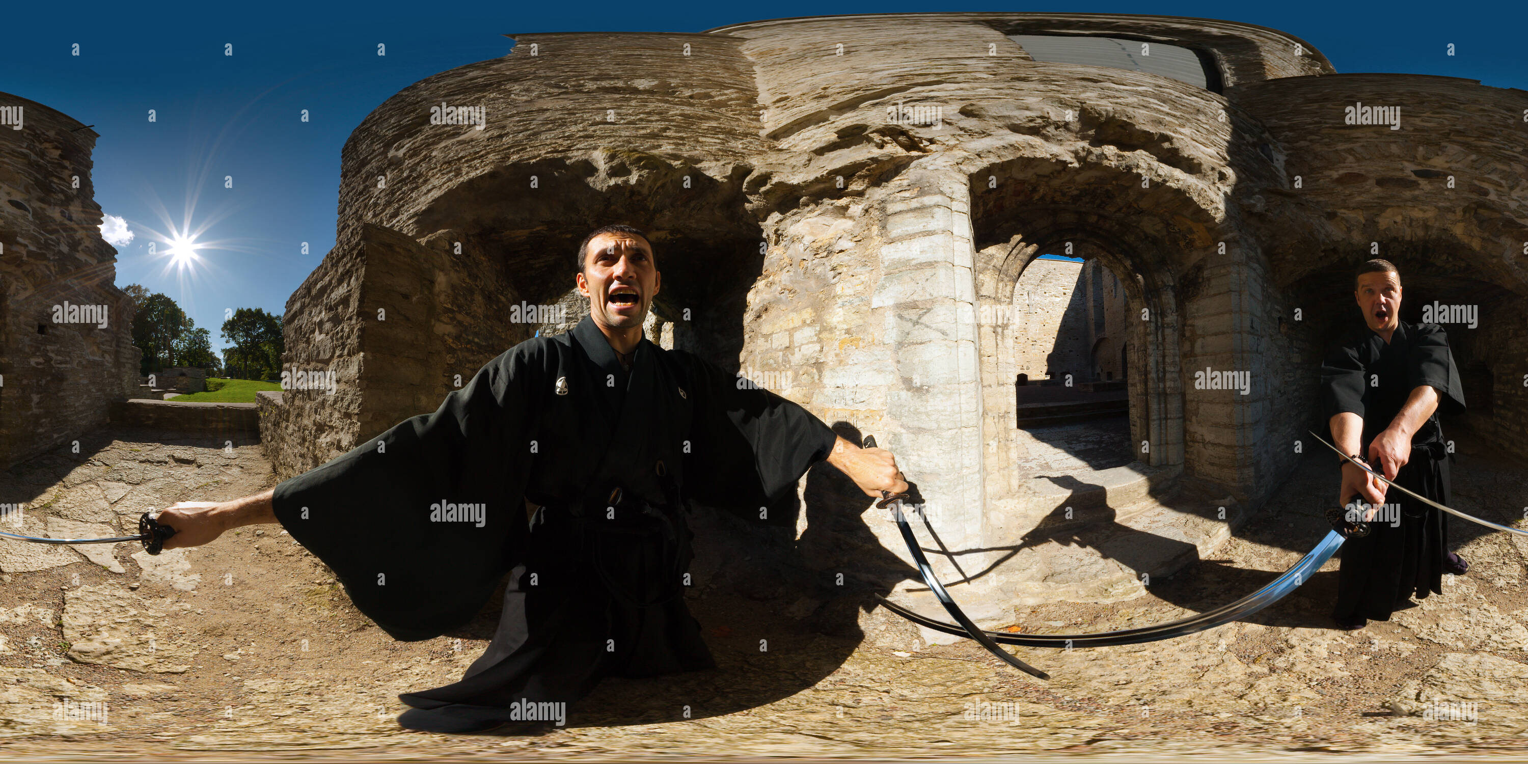 360° view of Estonian Masters of Sport Chanbara (Spochan): Sergei ...