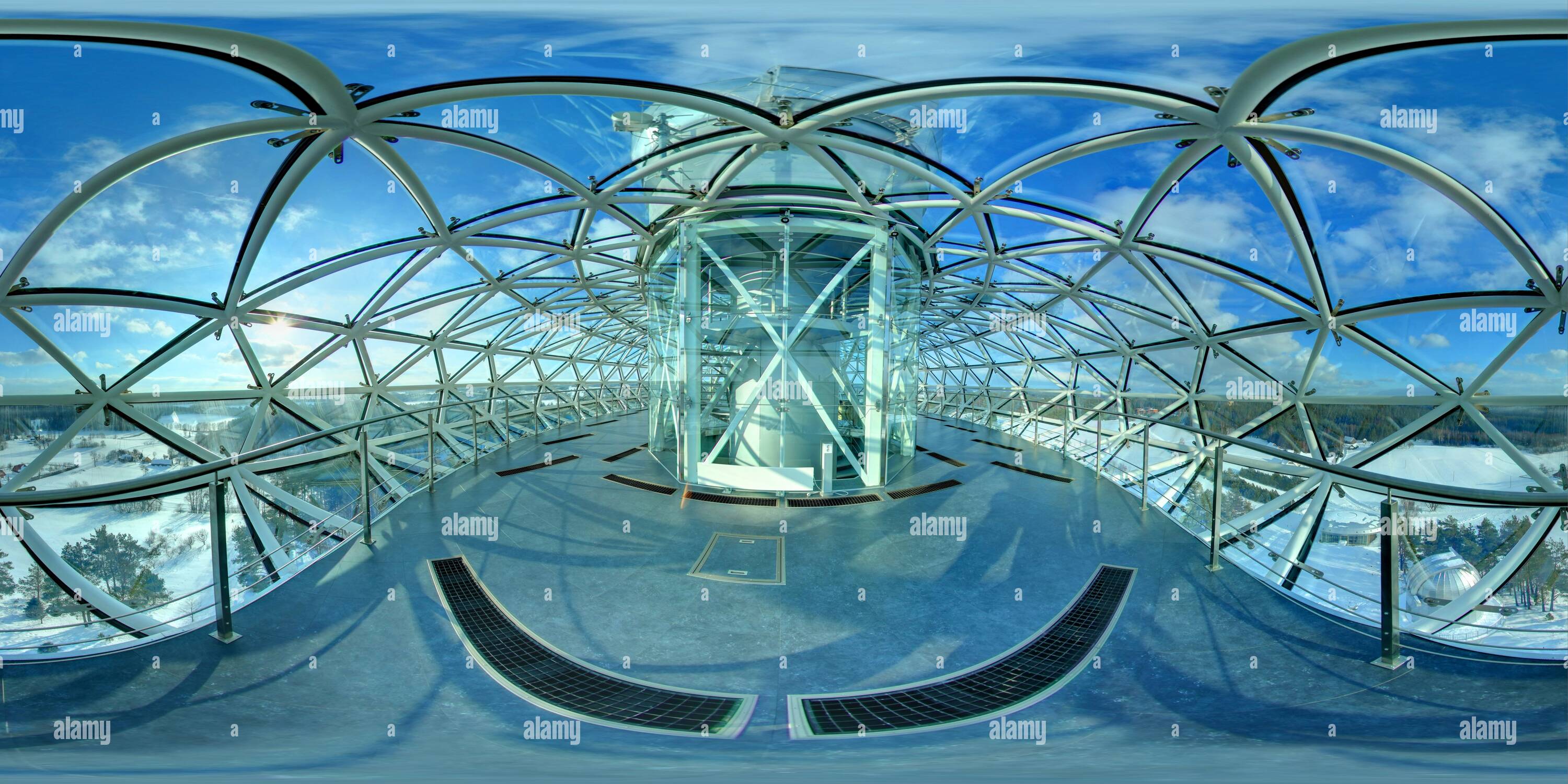 360° view of Lithuanian Museum of Ethnocosmology 2 - Alamy