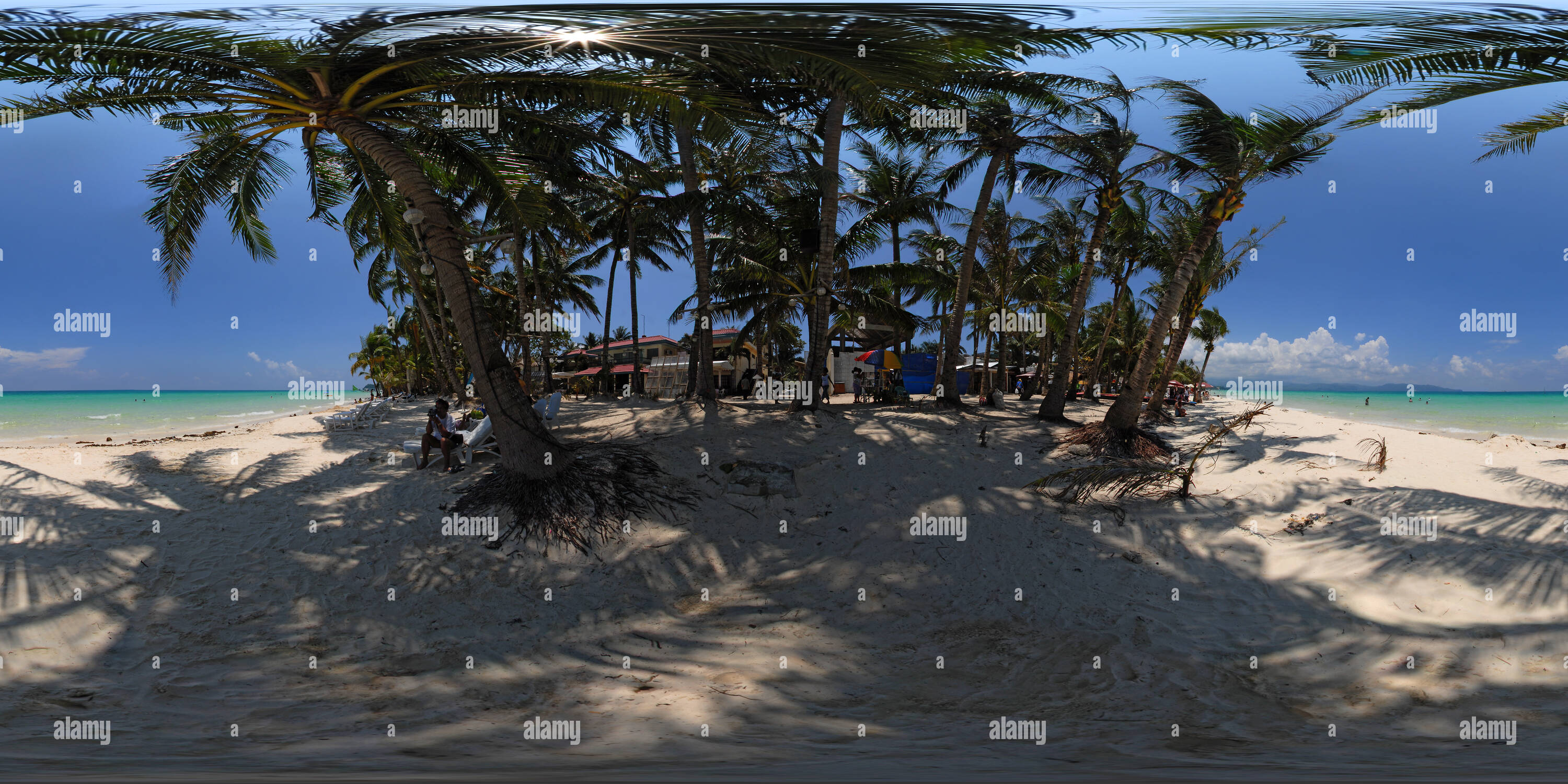 360° view of Boracay Island Philippines - Alamy