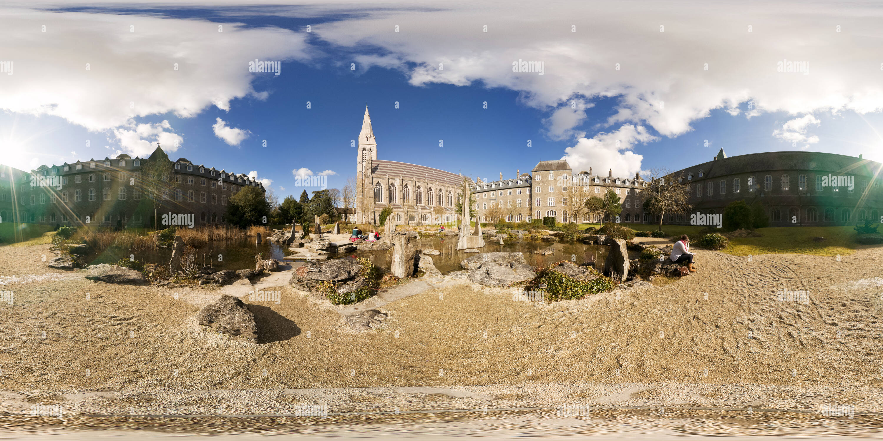 360° view of St. Mary Square - Alamy