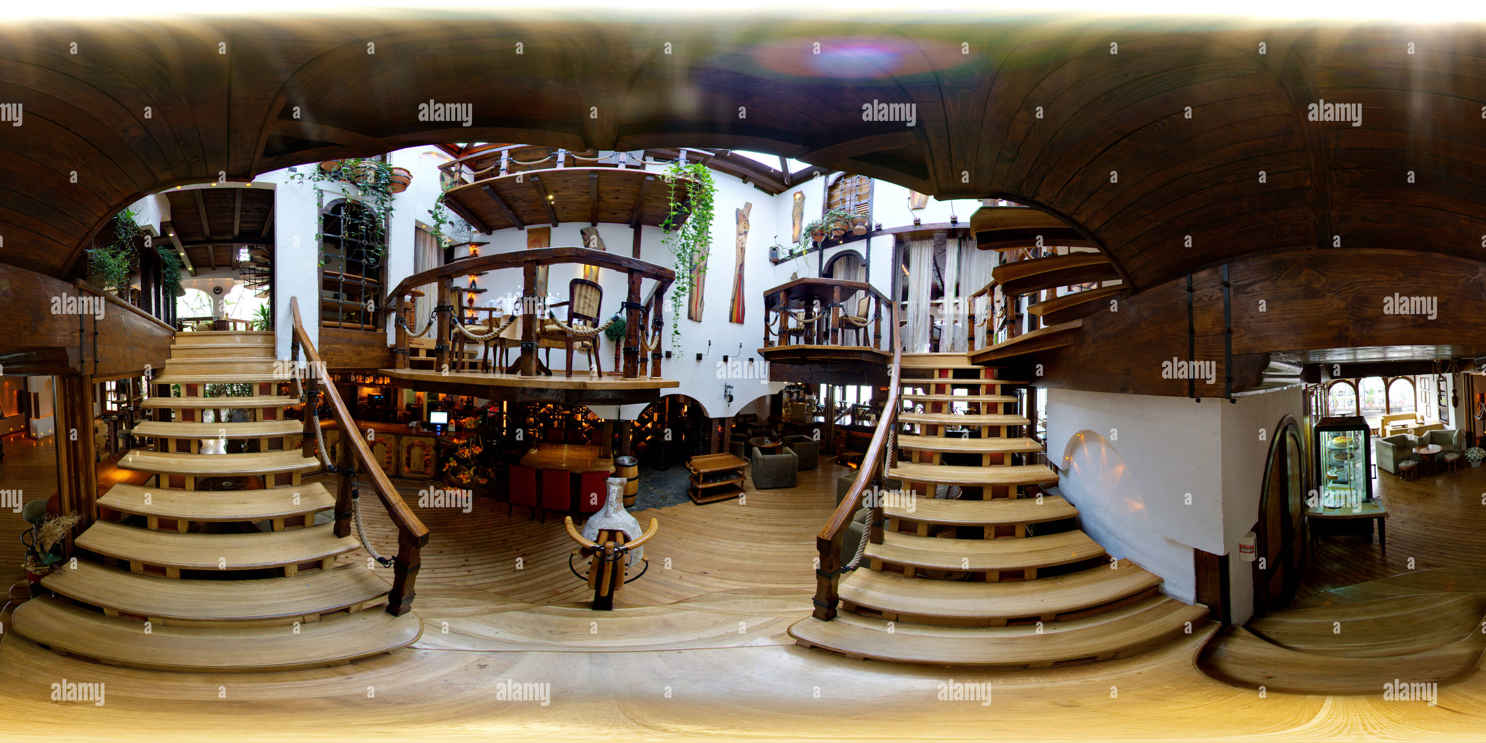 360° view of Bahus Splav Restoran Club 5 - Alamy
