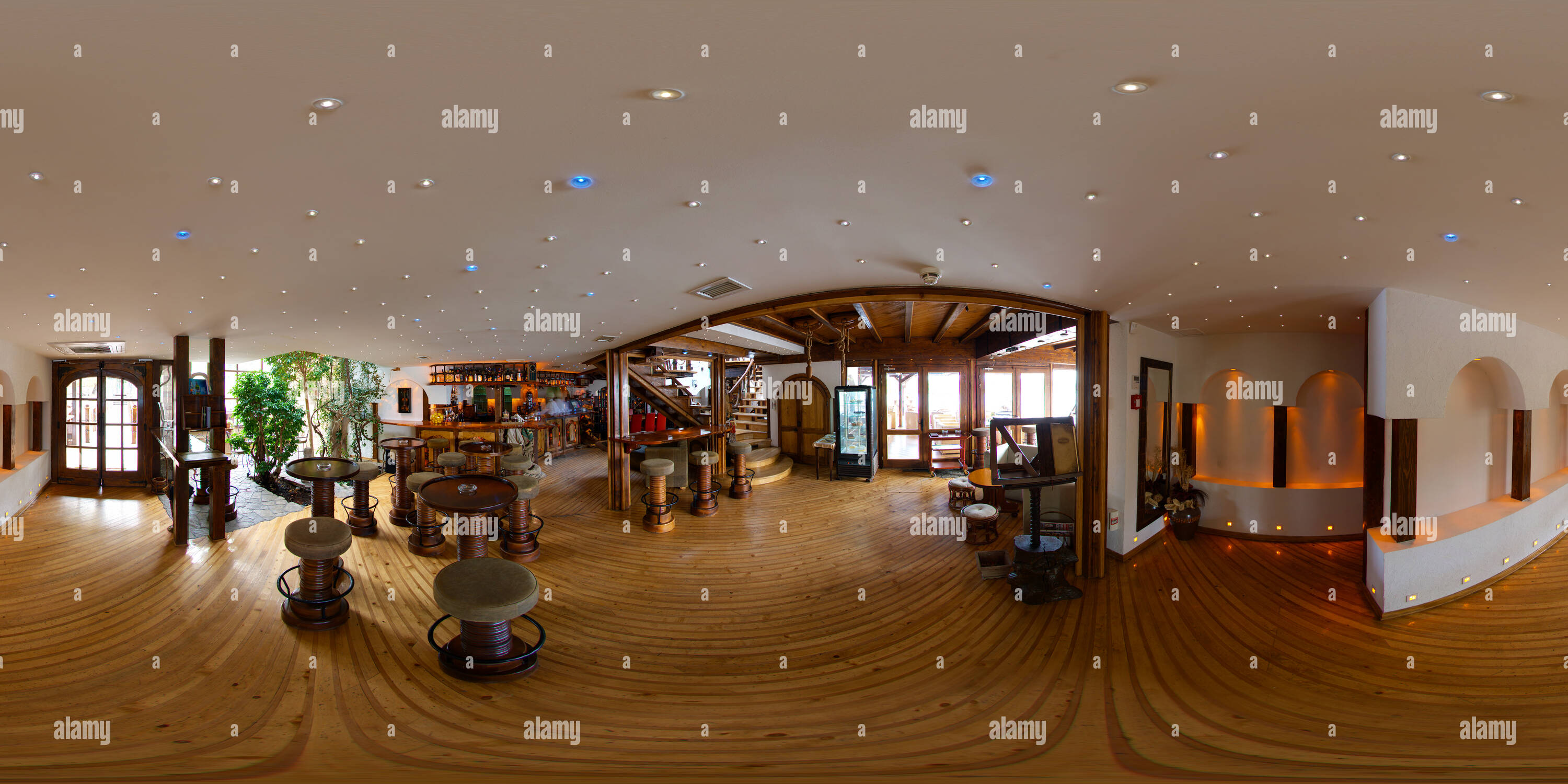 360° view of Bahus Splav Restoran Club 17 - Alamy