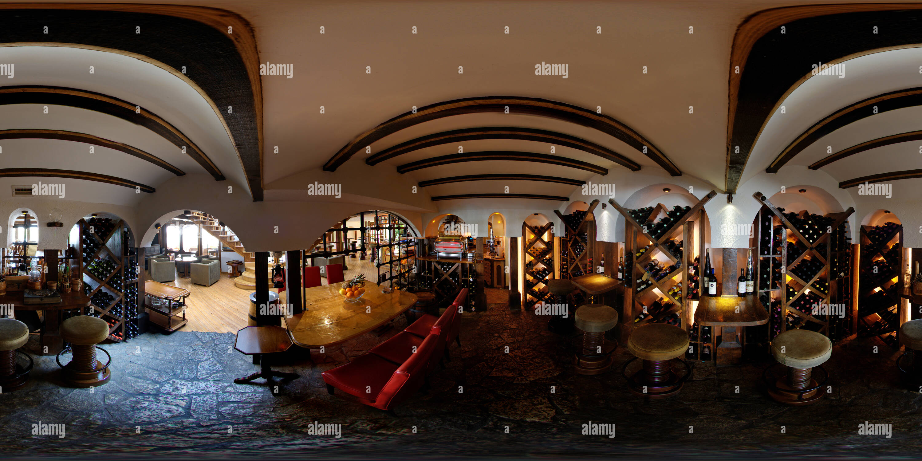 360° view of Bahus Splav Restoran Club 21 - Alamy
