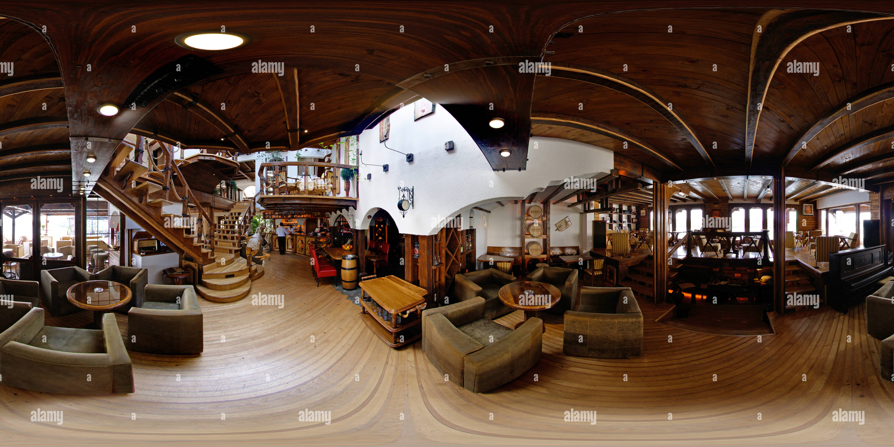 360° view of Bahus Splav Restoran Club 22 - Alamy