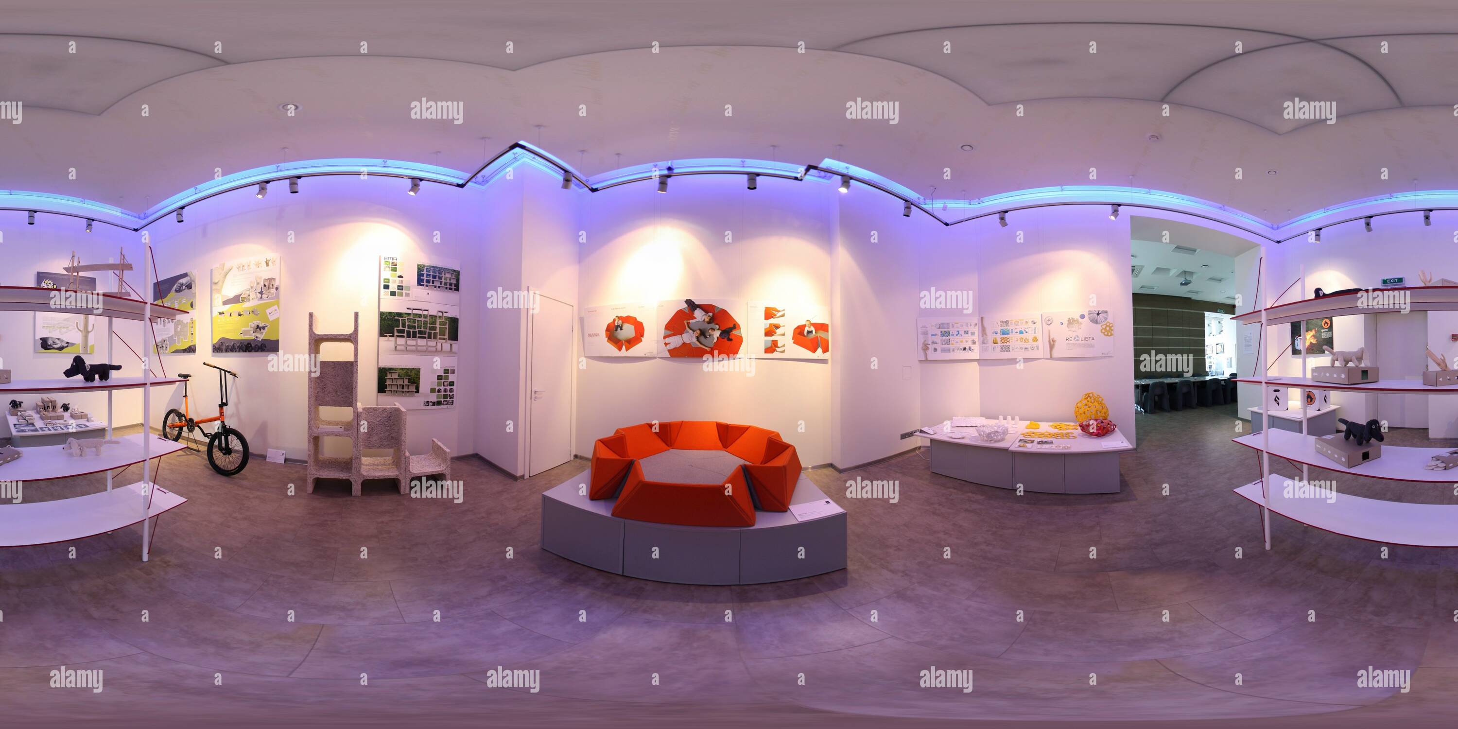 360° view of esmaja.lv mākslas istaba - Alamy