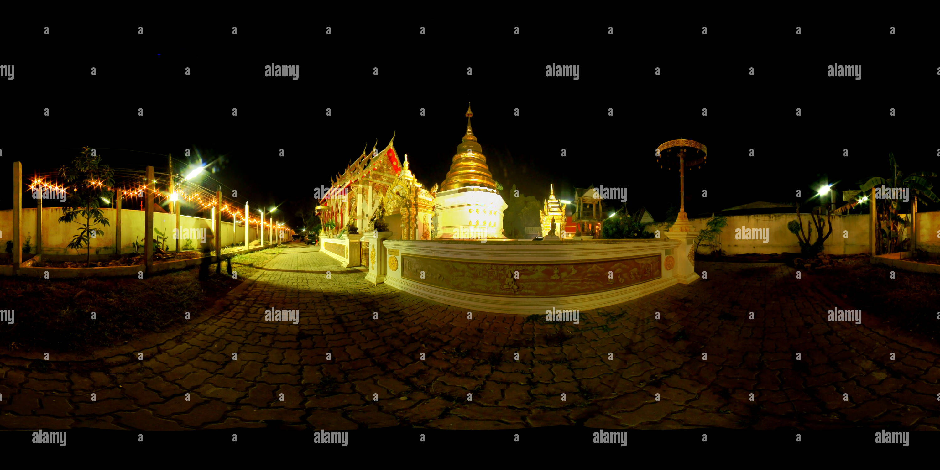 360° view of Wat Ban Fon 2 - Alamy