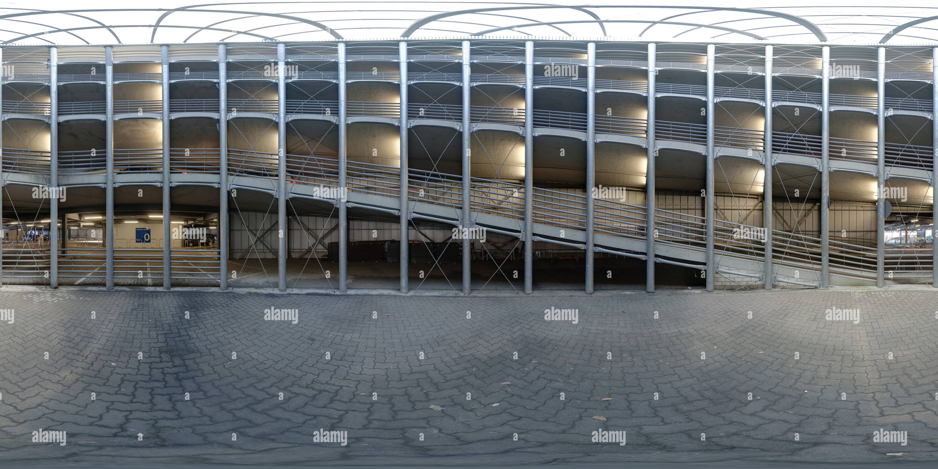 360° view of Parkhaus Messe Nord - Alamy