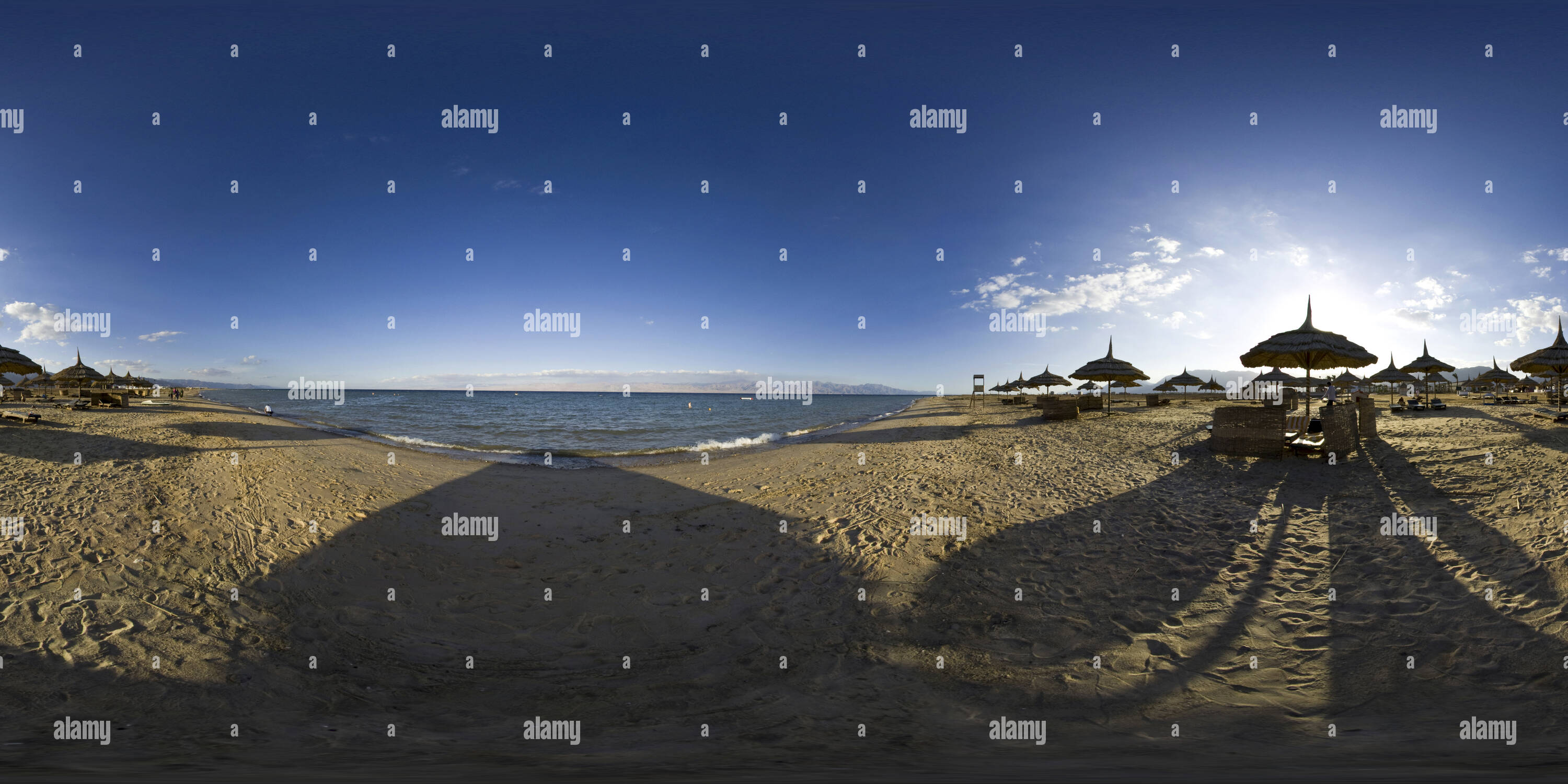 360° view of Beach in Nuweiba - Alamy