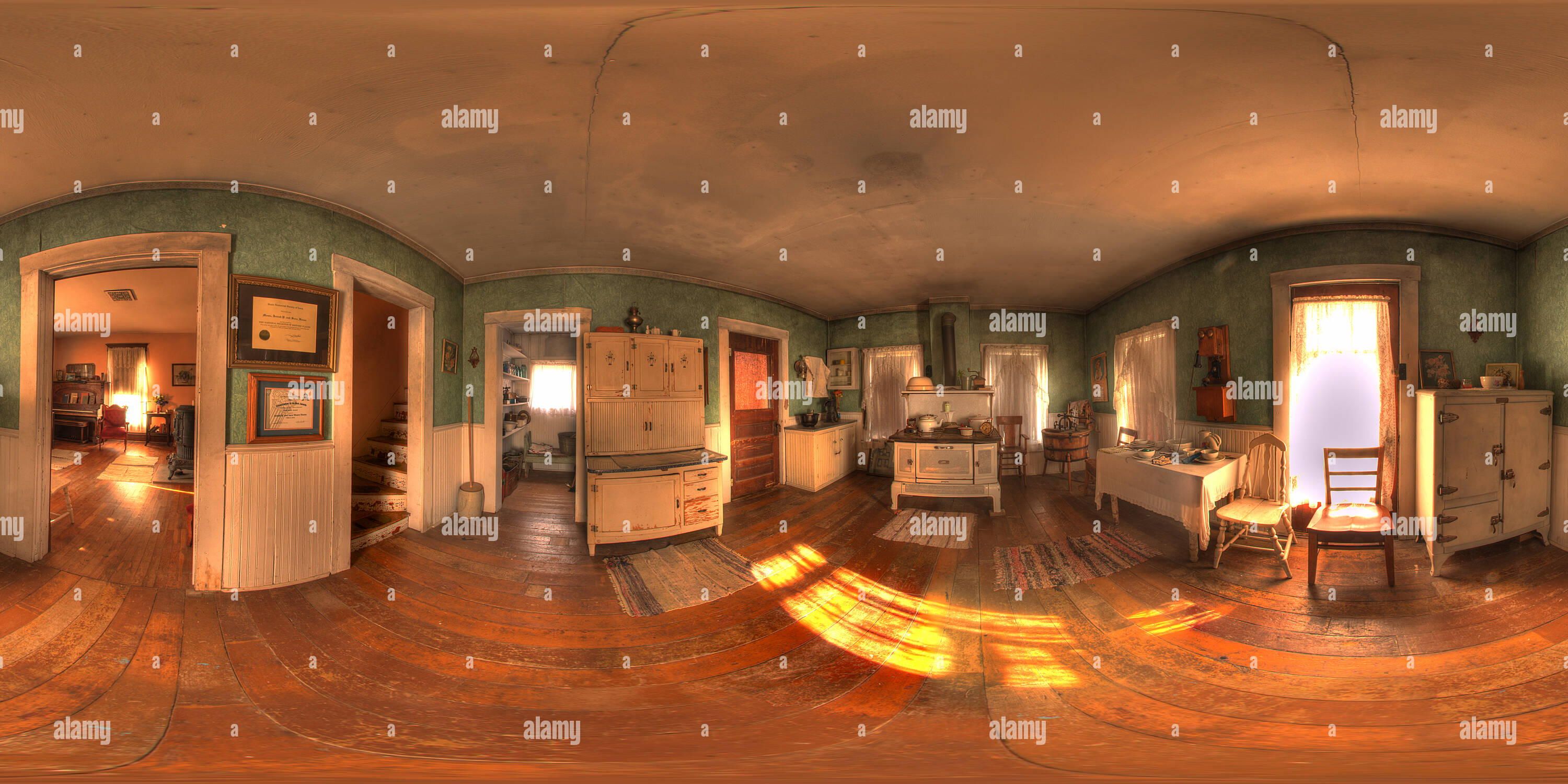 360° view of Villisca Ax Murder House - Kitchen - Alamy