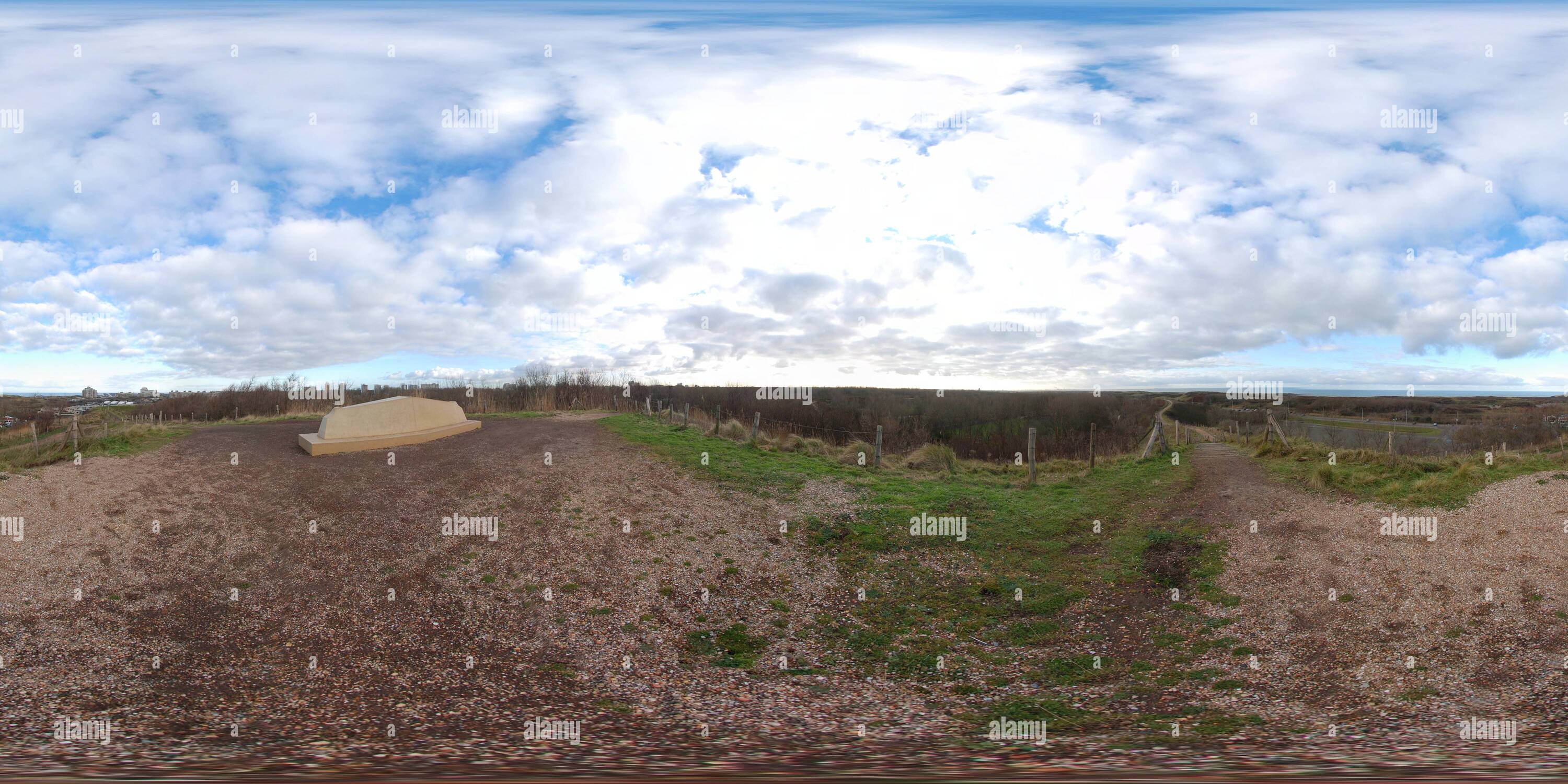 360° view of Den Haag Kijkduin "Hemels Gewelf" 2 - Alamy