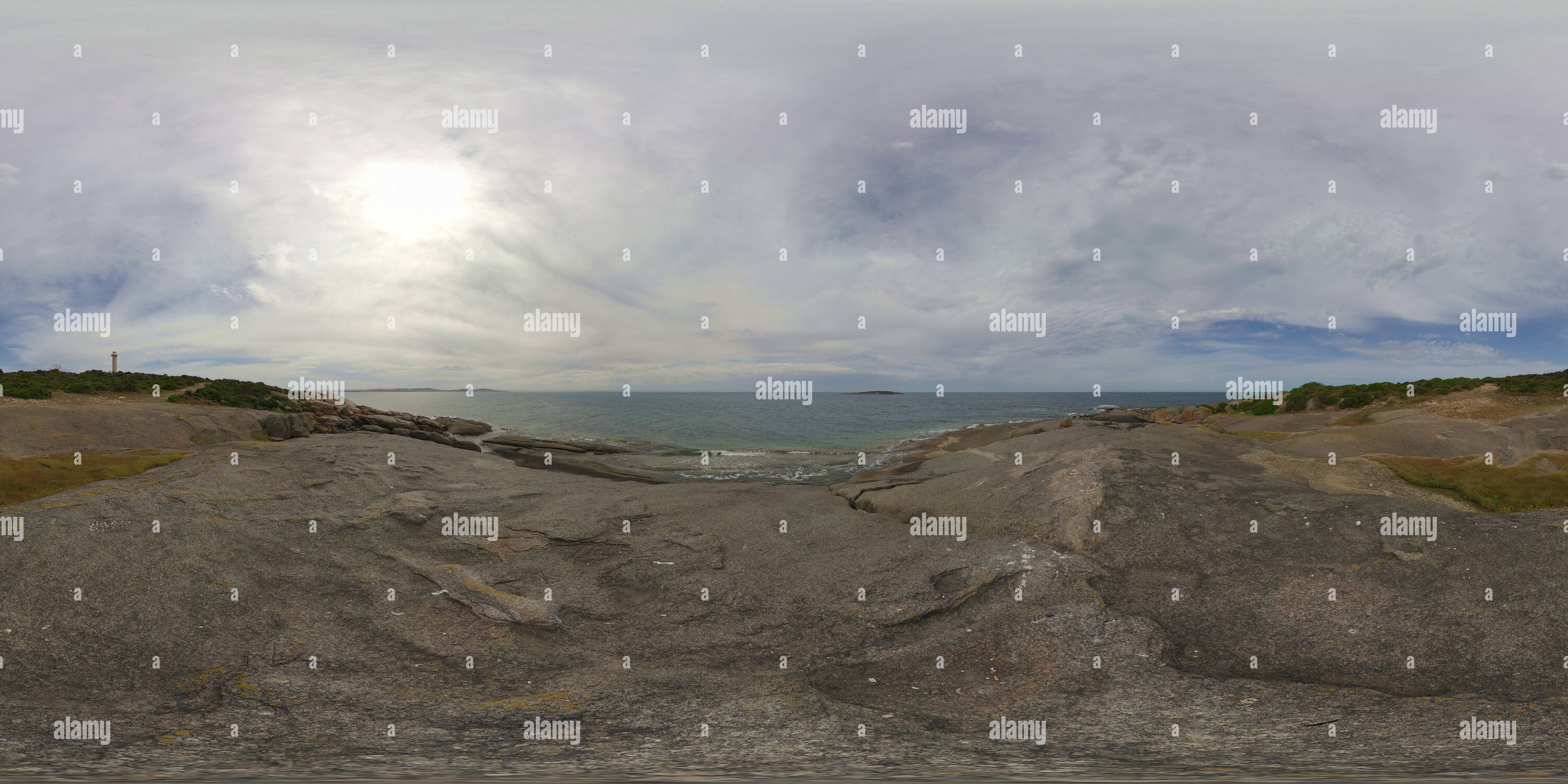 360° view of Cape Donington Lighthouse - Alamy