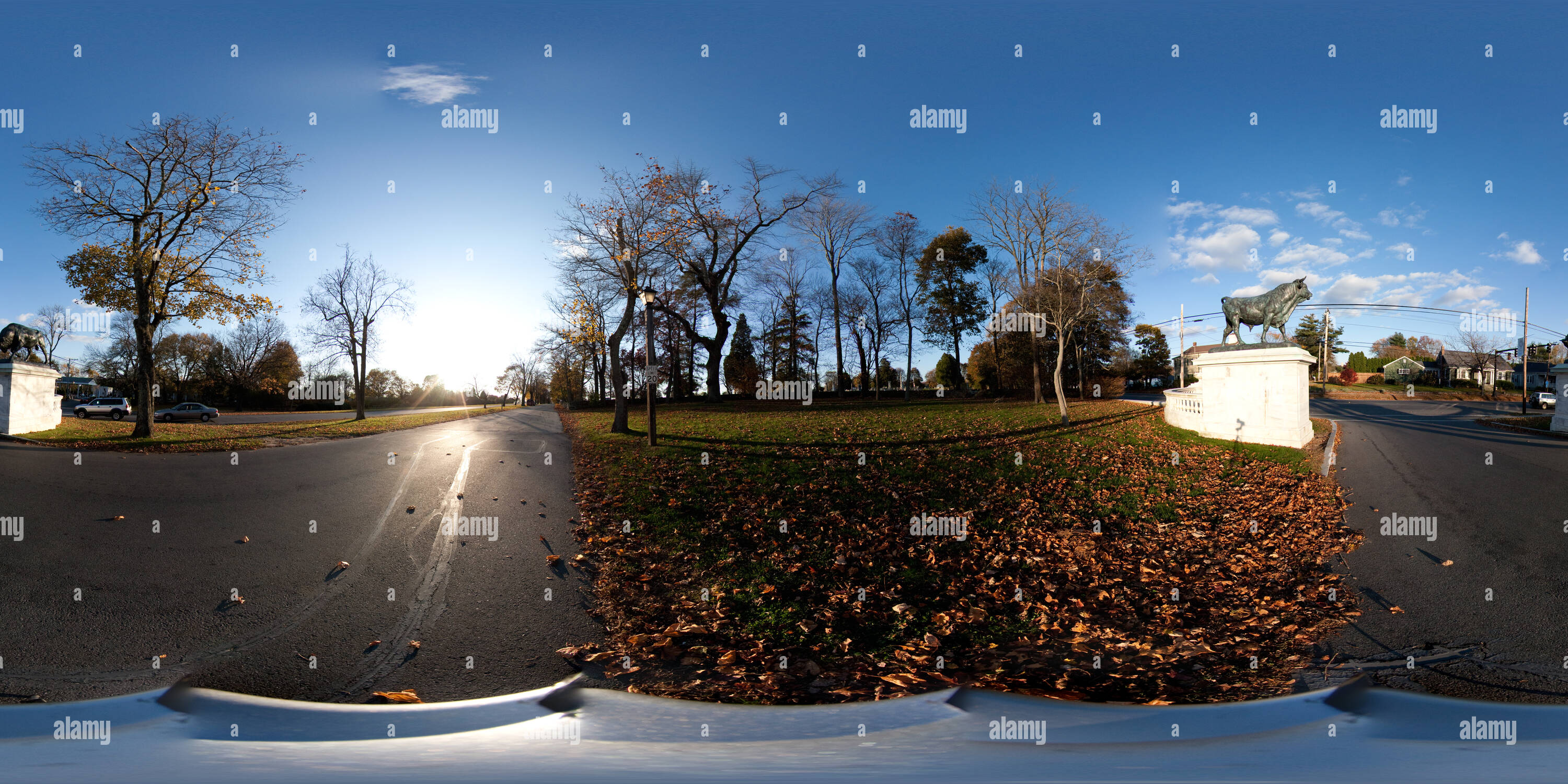 360° view of Colt State Park Bulls Bristol Ri - Alamy