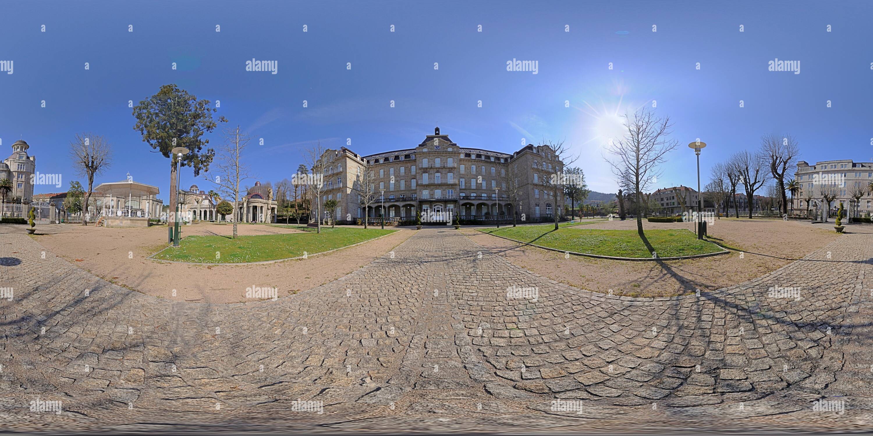 360° view of Mondariz Spa - Hotel - Alamy