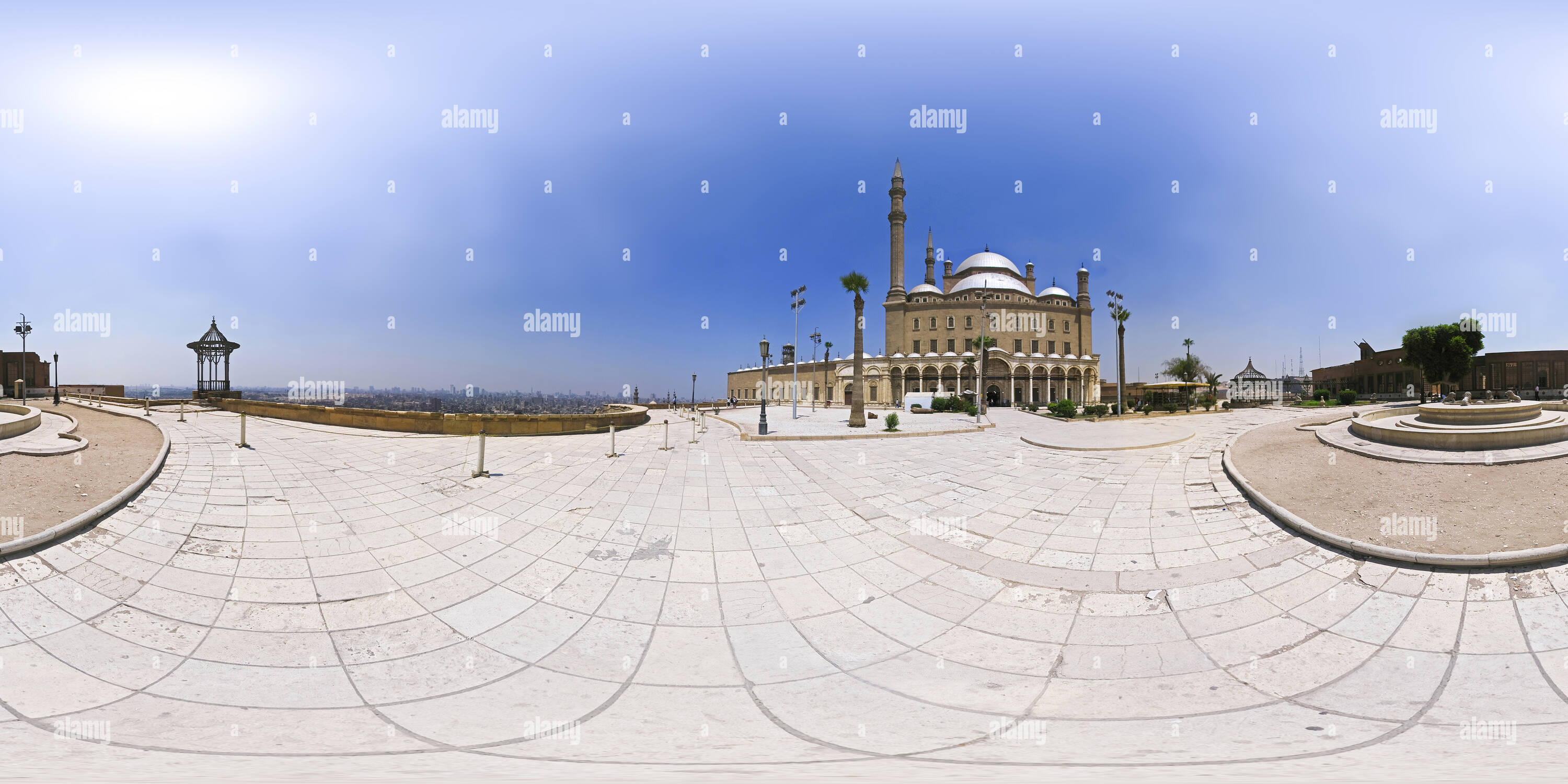 360° view of The Mosque of Muhammad Ali Pasha - Alamy
