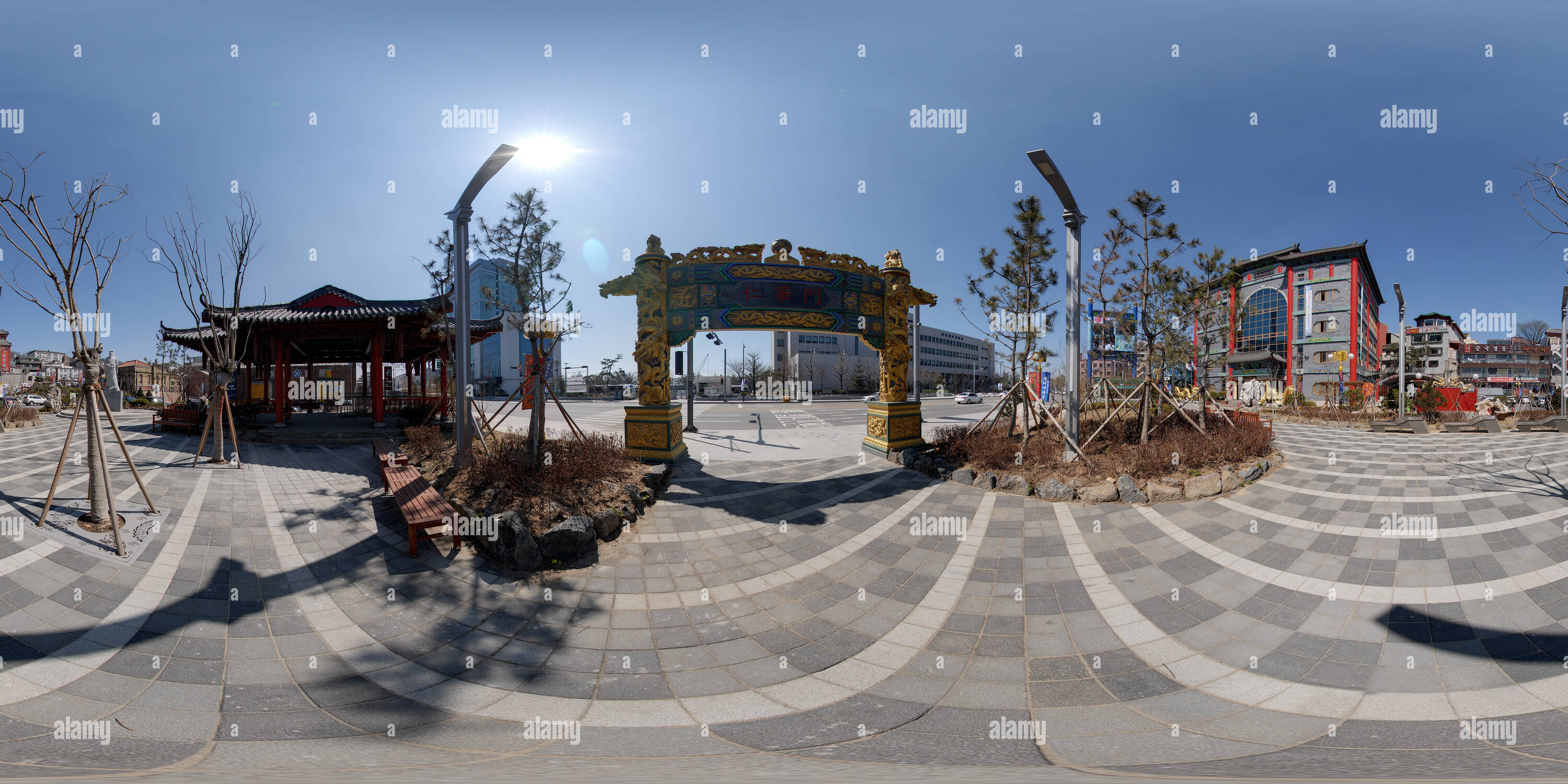 360° view of Korean-Chinese Cultural Center, Incheon - Alamy